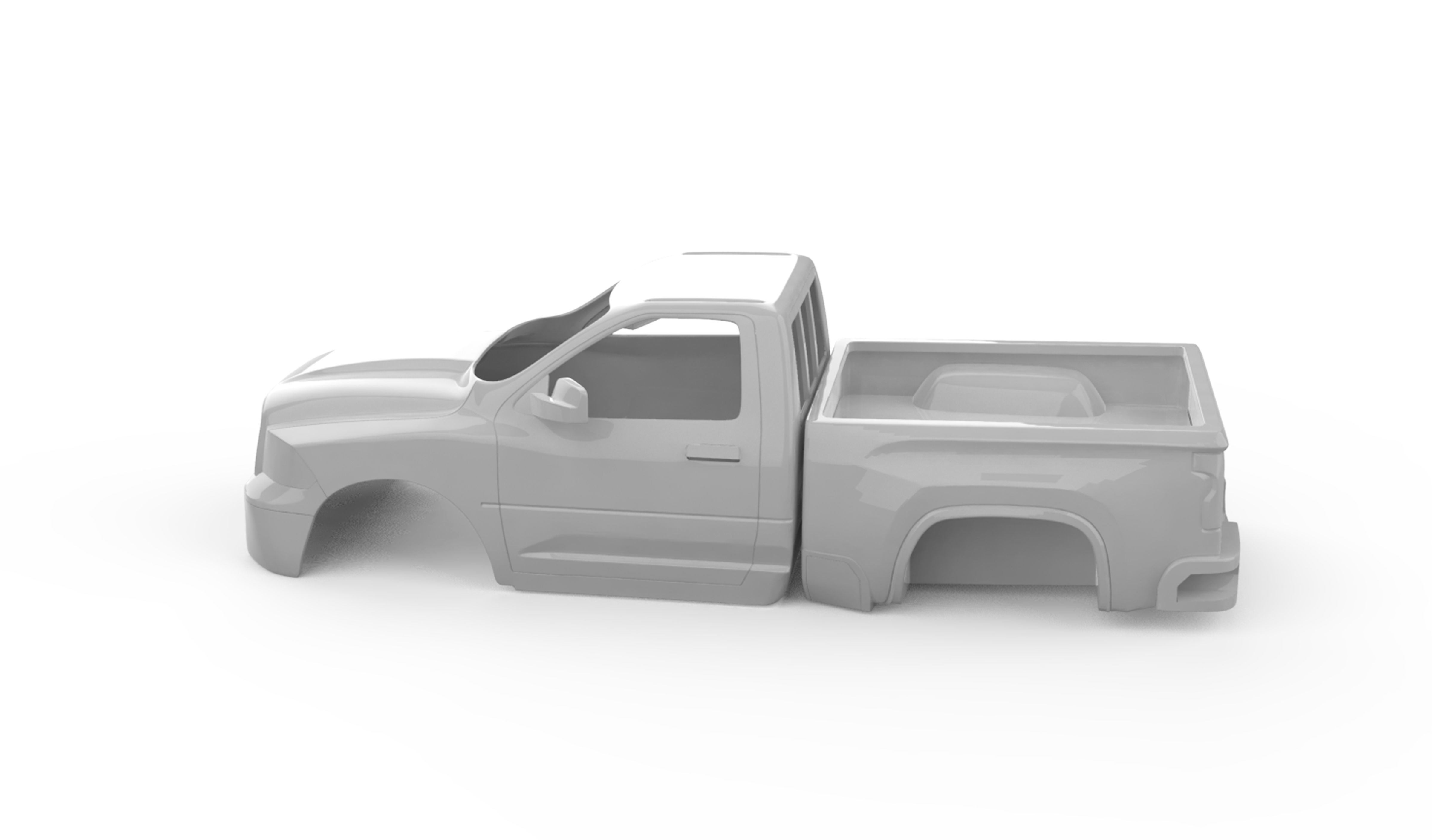 2016 Dodge Ram 1500 Classic Crew Cab 3D model 3D printable | CGTrader