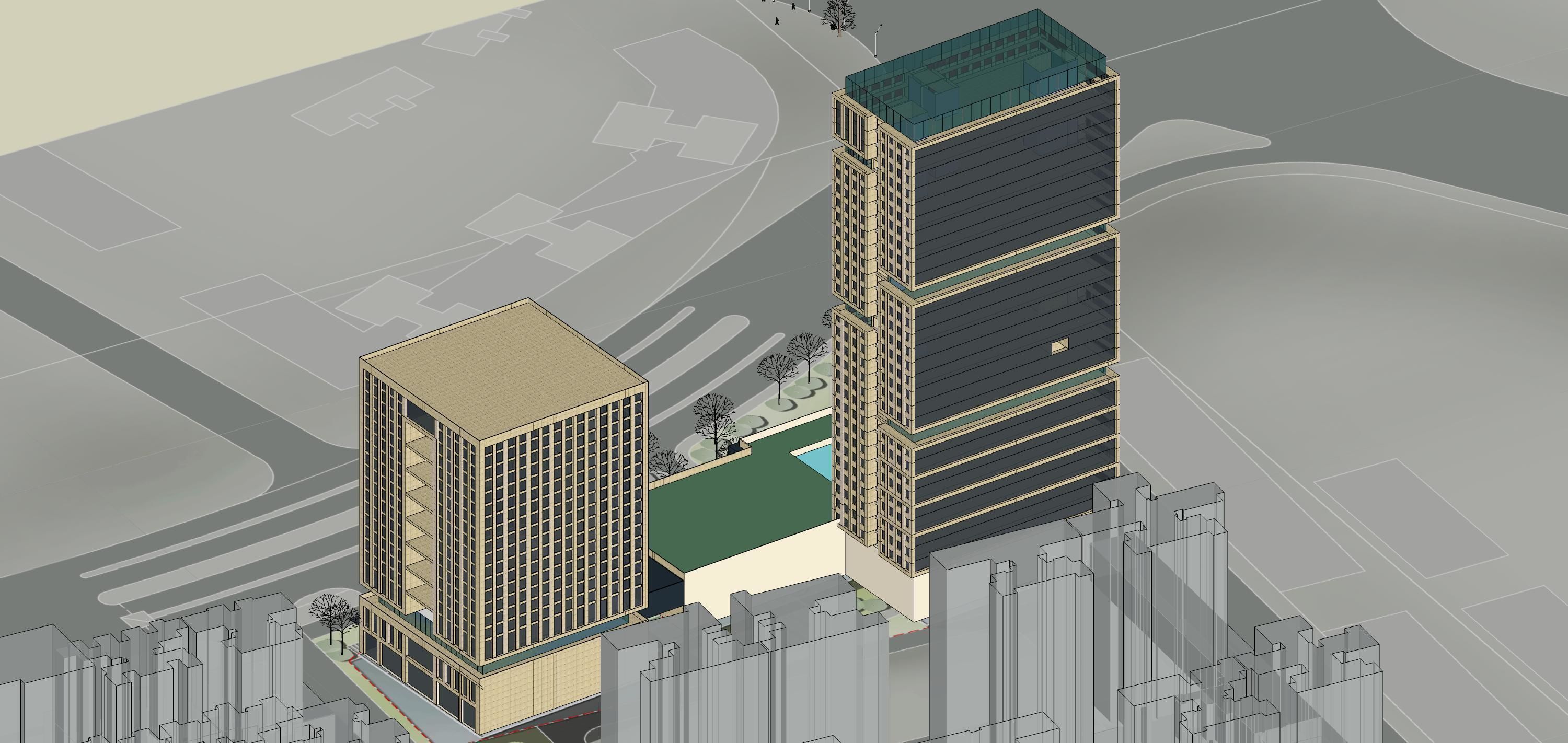 Sketchup Office building P3 3D model | CGTrader