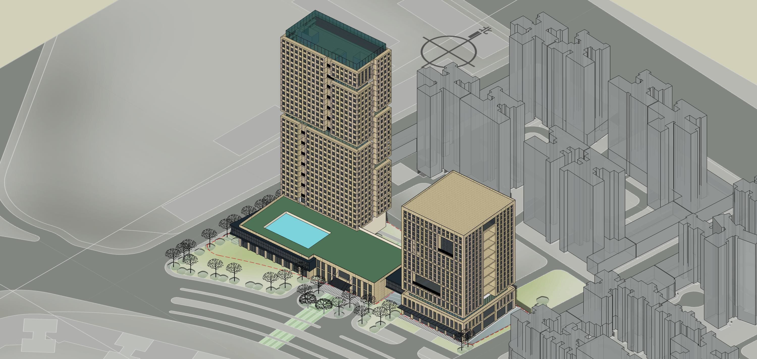 Sketchup Office building P3 3D model | CGTrader