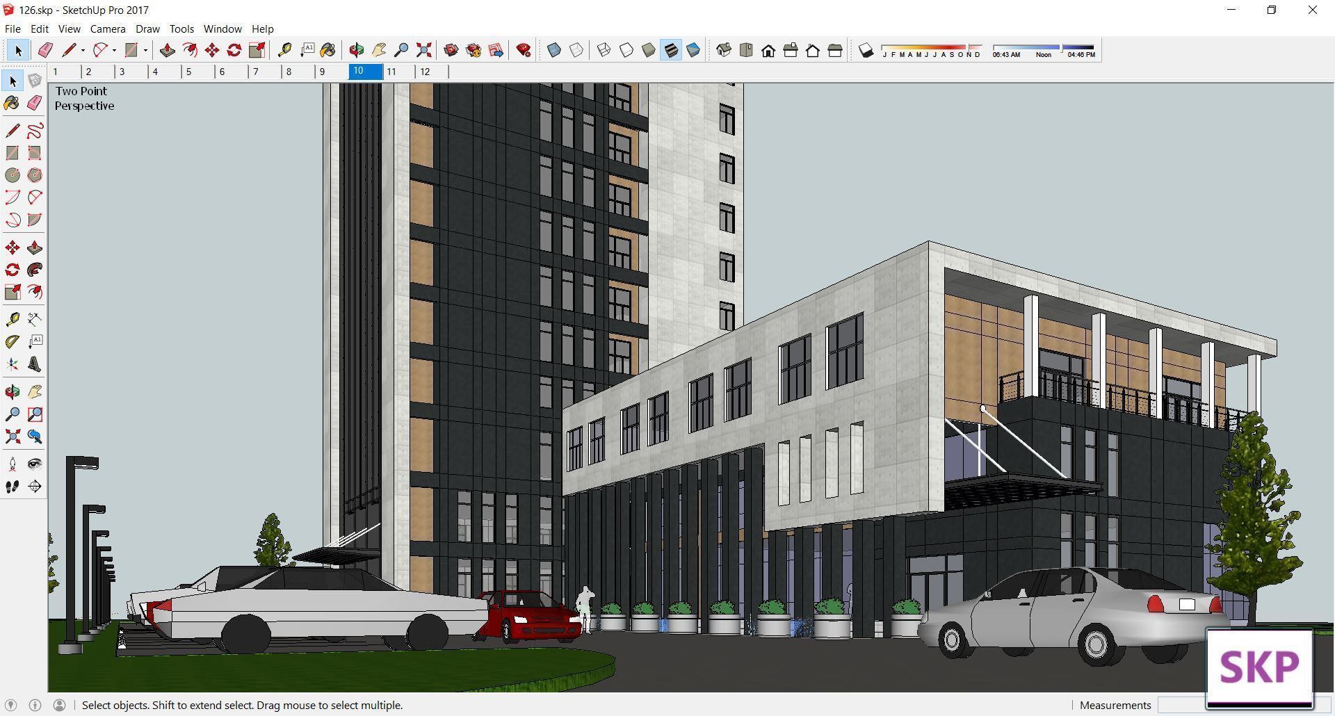 Sketchup Office building 126 3D model | CGTrader
