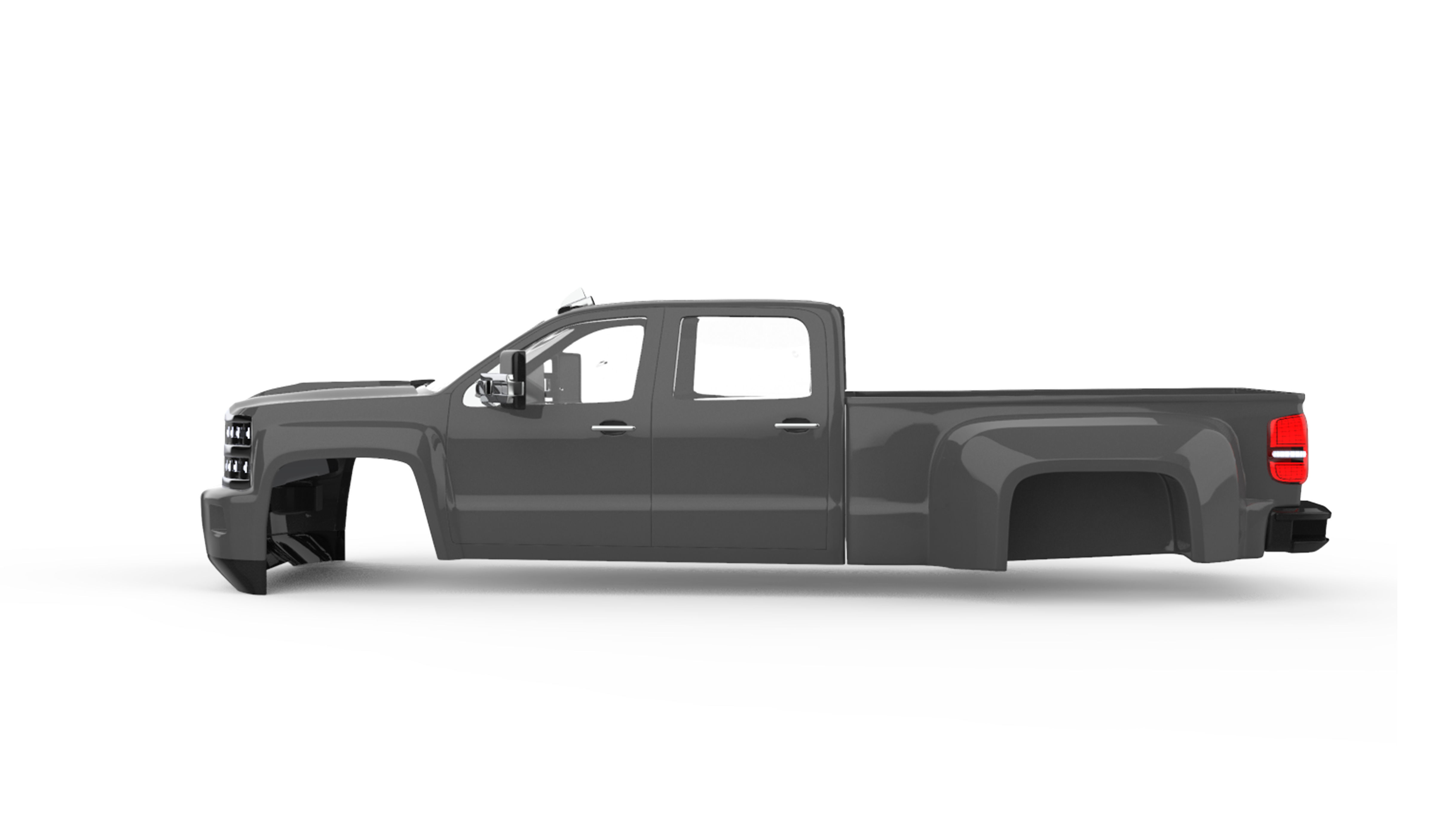 2018 Chevy Silverado 3500 3D model 3D printable | CGTrader