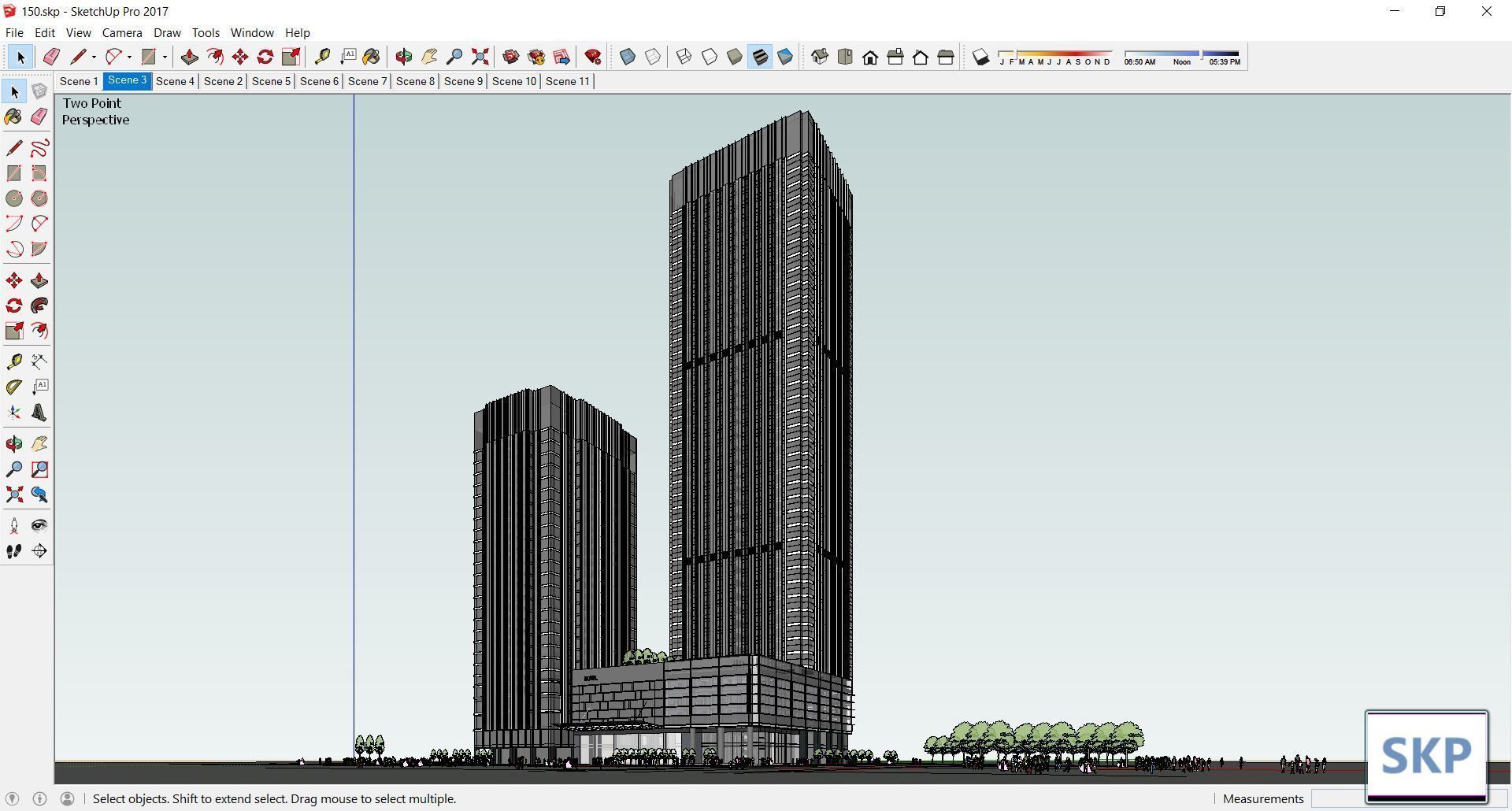 Sketchup Office building 150 3D model | CGTrader