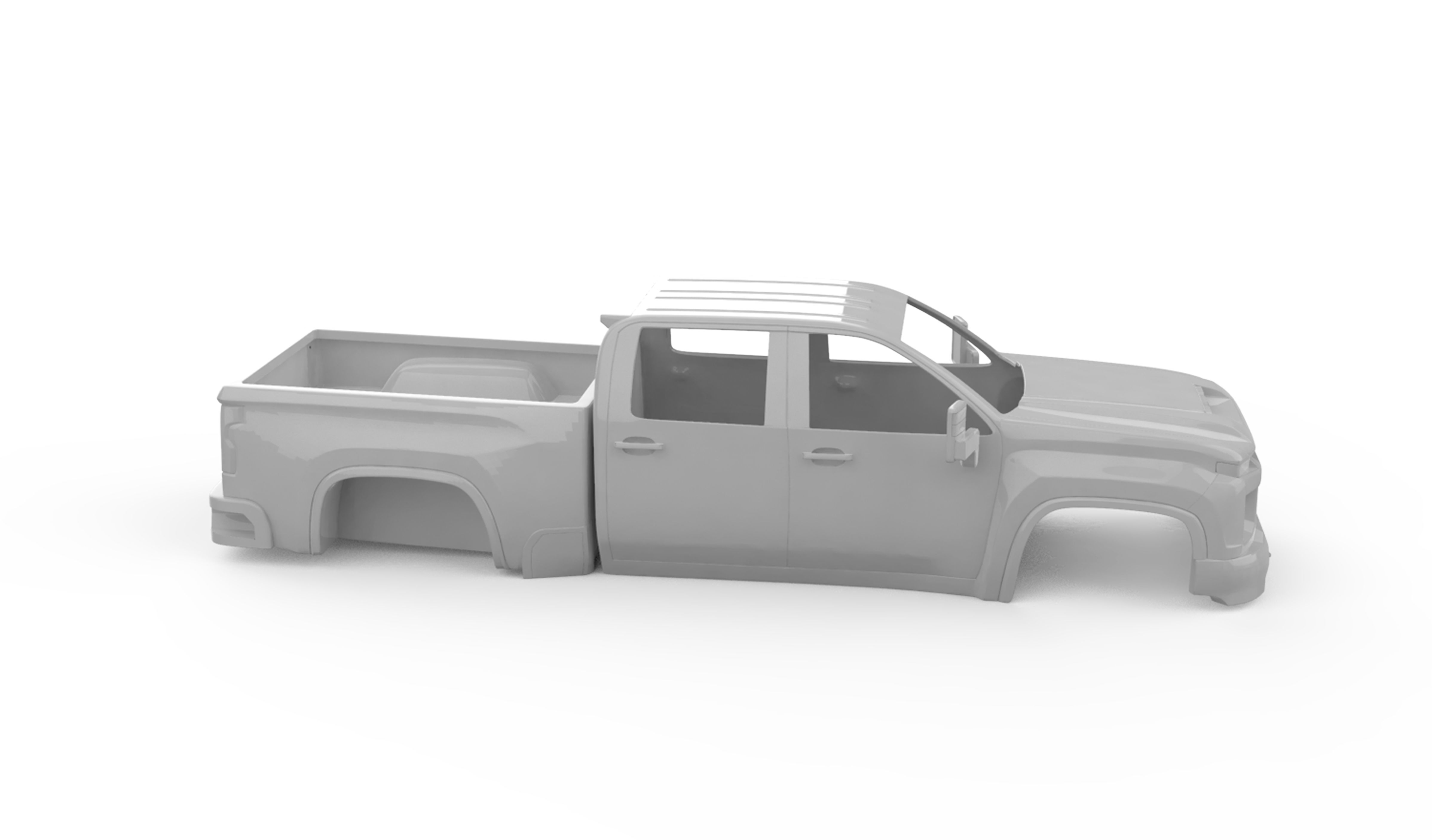 2022 Chevy Silverado 3500 3D model 3D printable | CGTrader