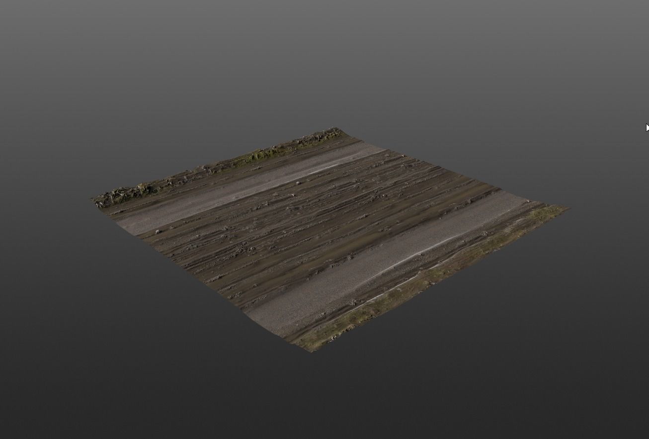 3D model Tailable Dirt Roads VR / AR / low-poly | CGTrader