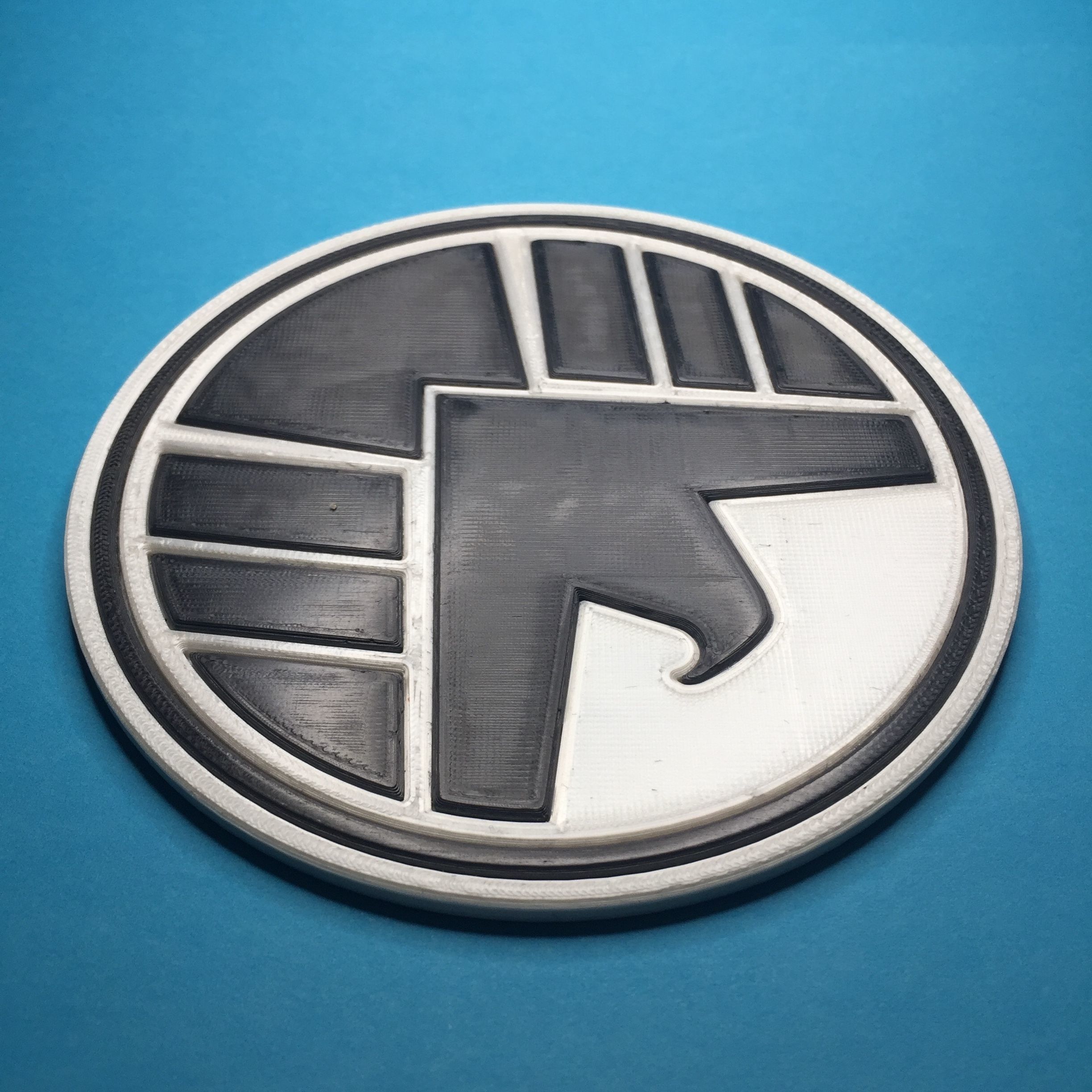 SHIELD Emblem Coaster 3D model 3D printable | CGTrader