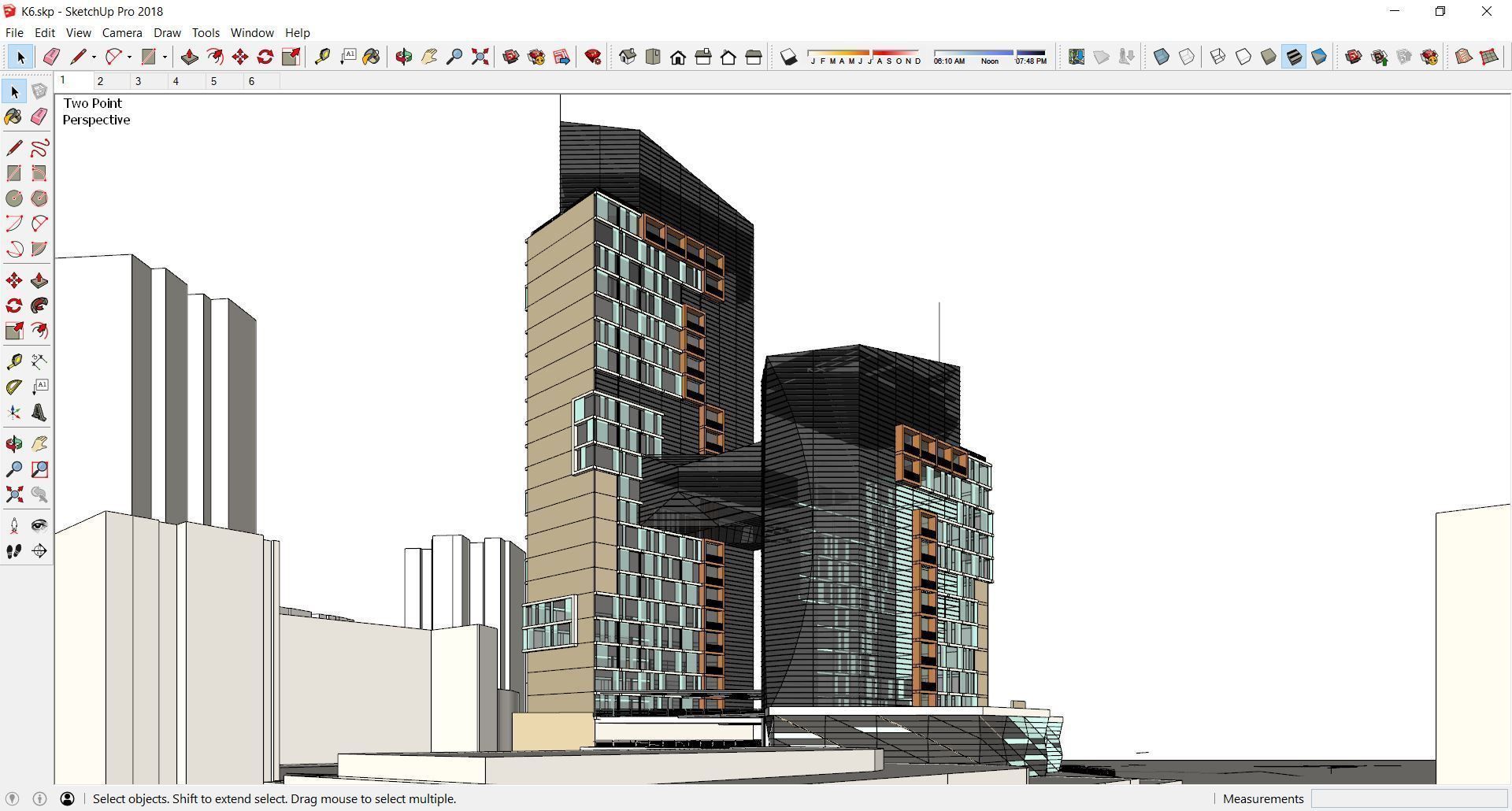 Sketchup Office building K6 3D model | CGTrader