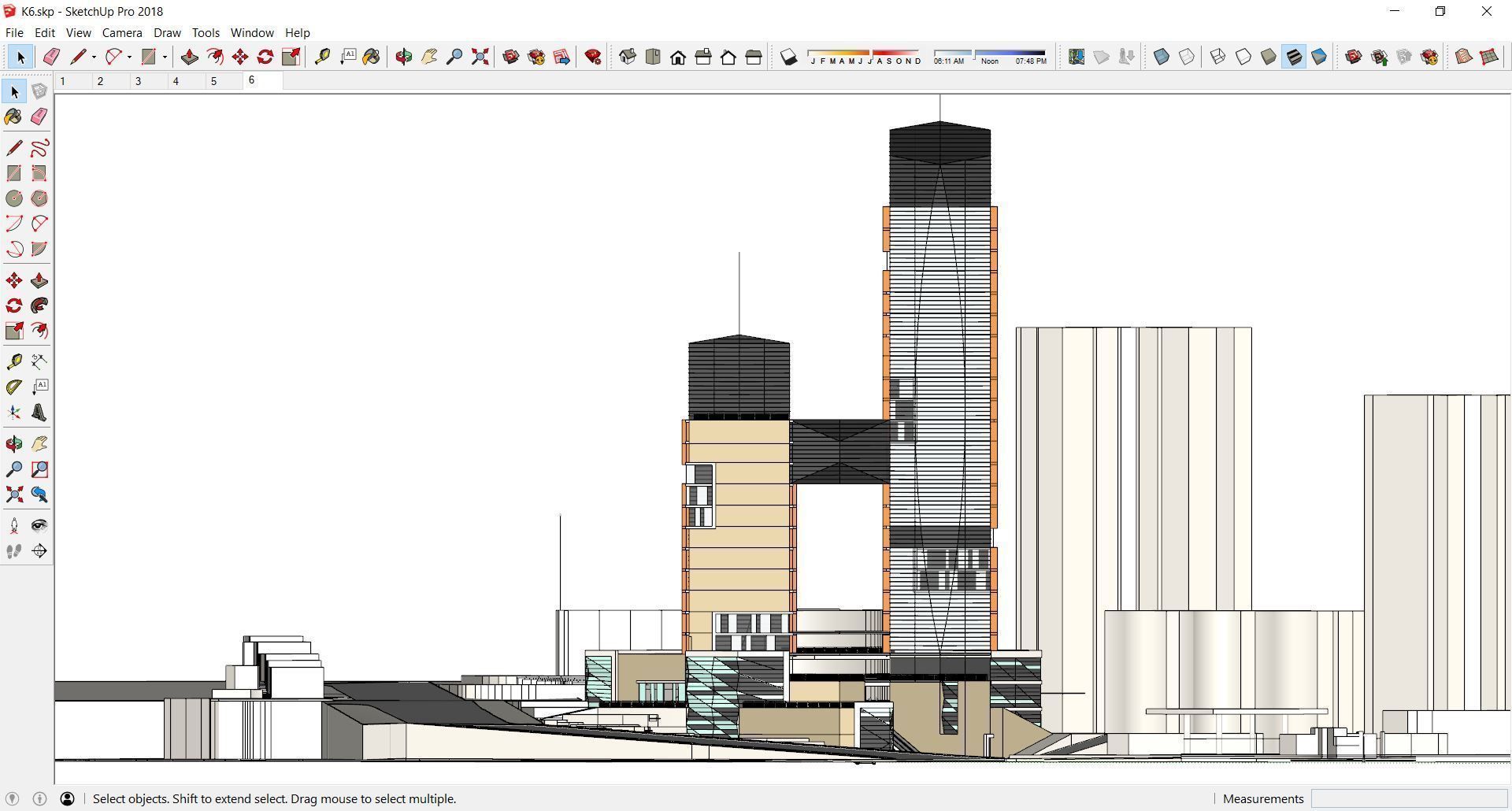 Sketchup Office building K6 3D model | CGTrader