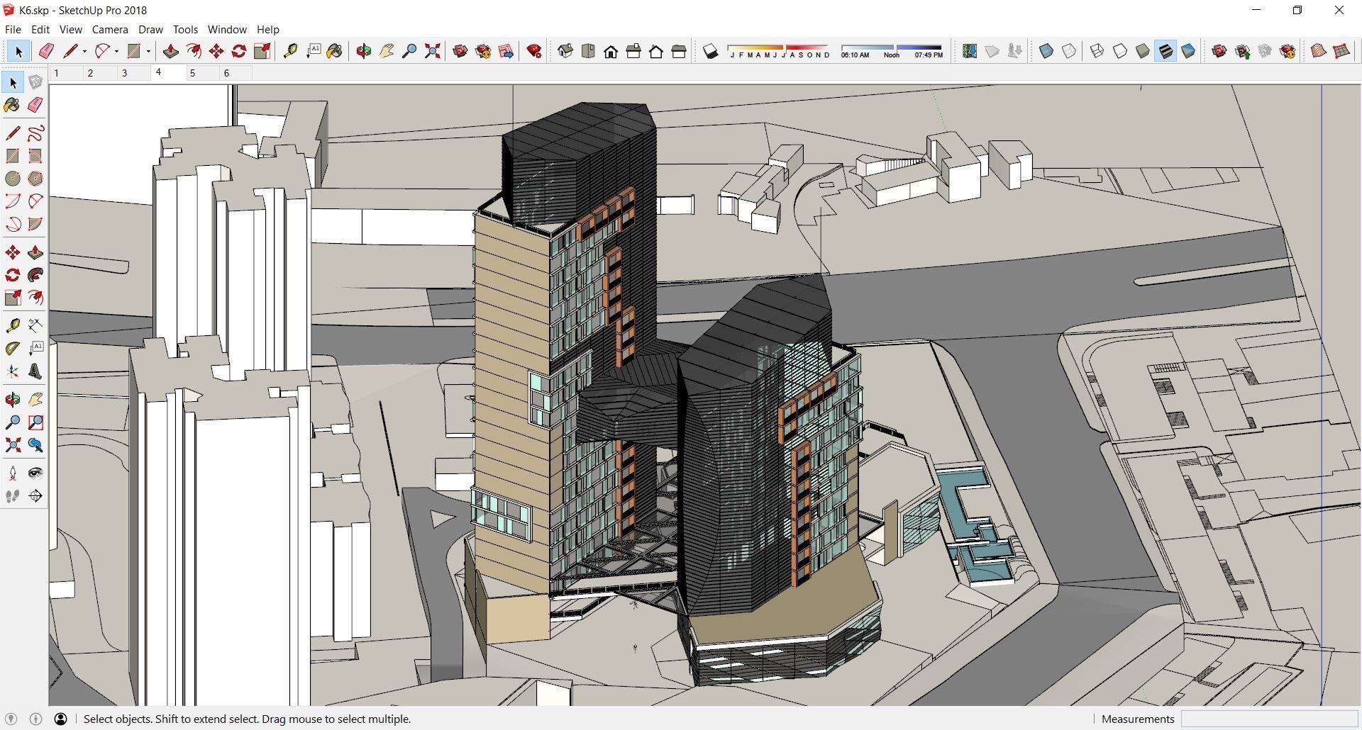 Sketchup Office building K6 3D model | CGTrader