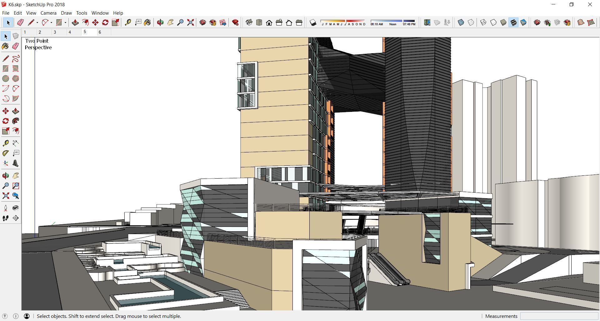 Sketchup Office building K6 3D model | CGTrader