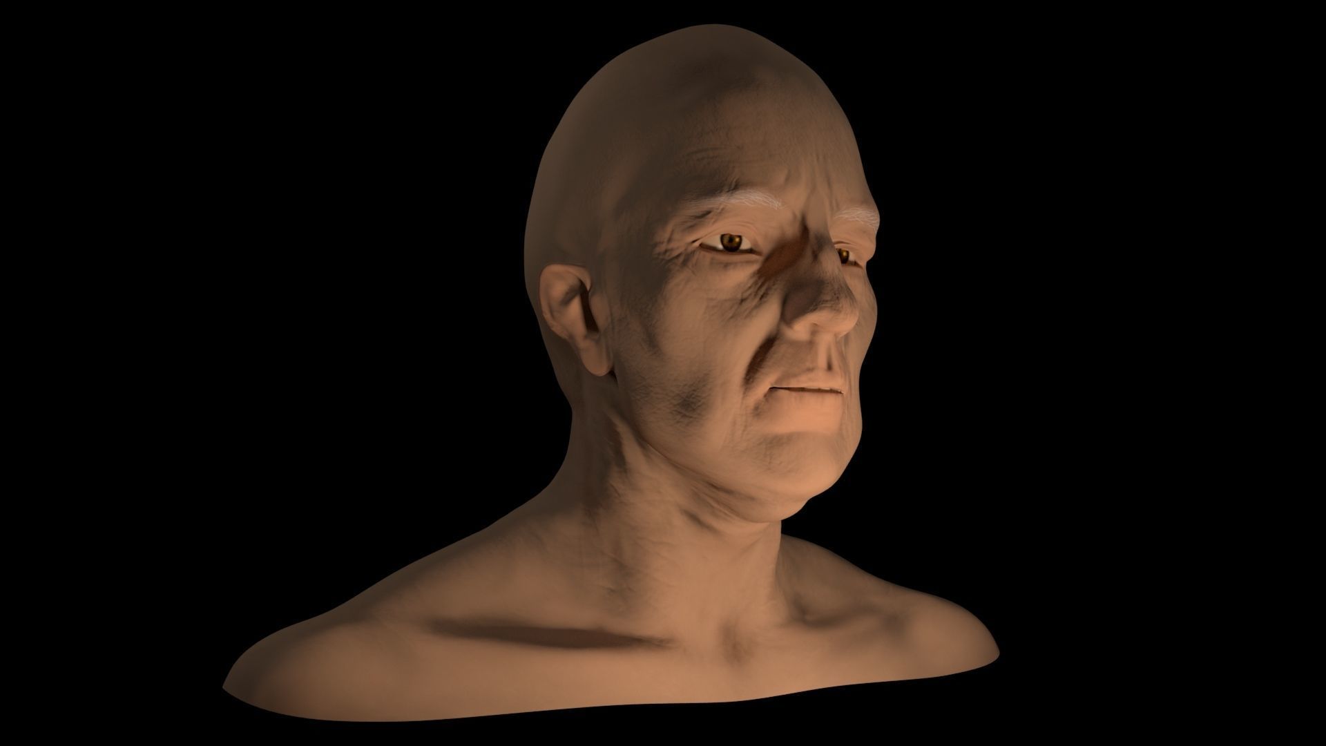 3D model Old man VR / AR / low-poly | CGTrader