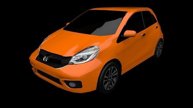 3D model 2016 HONDA BRIO RS Low Poly VR / AR / low-poly | CGTrader