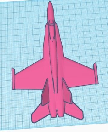 F-18 Hornet 3D model 3D printable | CGTrader