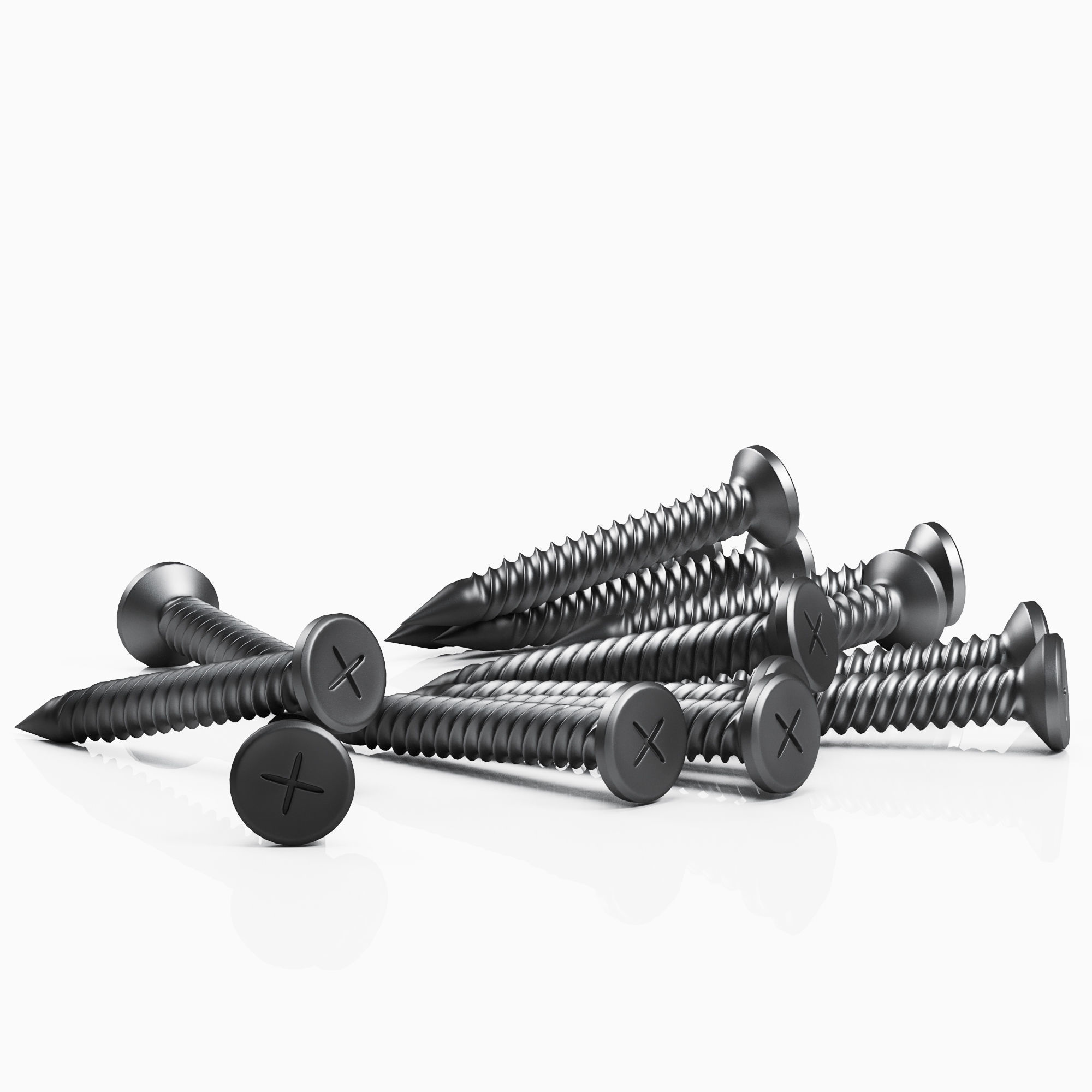 solids screw 3D model | CGTrader