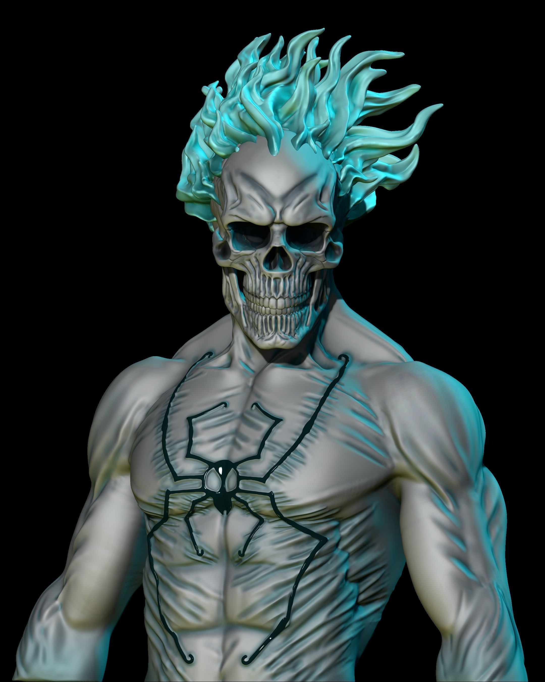 Spiderman - Ghost Spider 3D model 3D printable | CGTrader