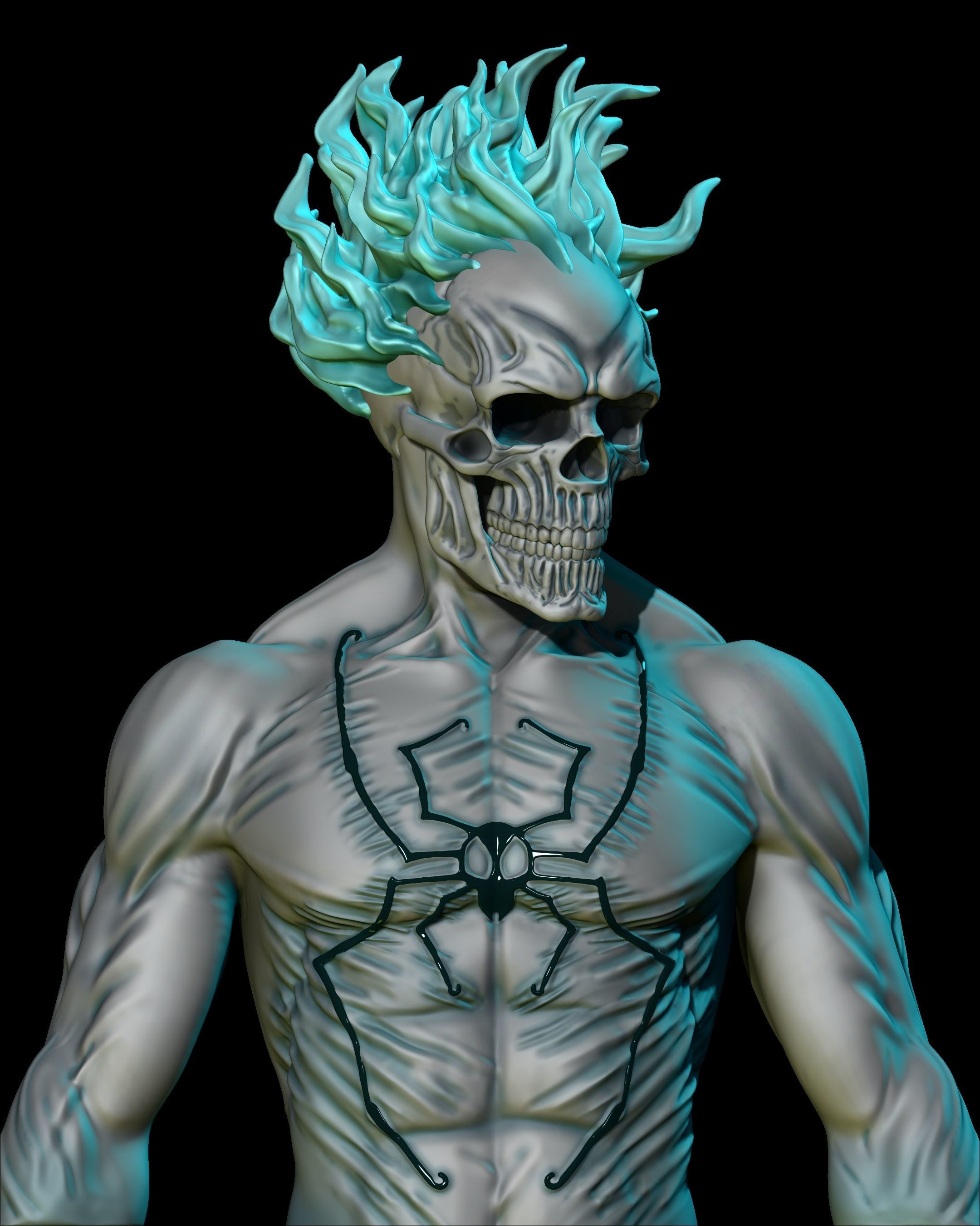 Spiderman - Ghost Spider 3D model 3D printable | CGTrader