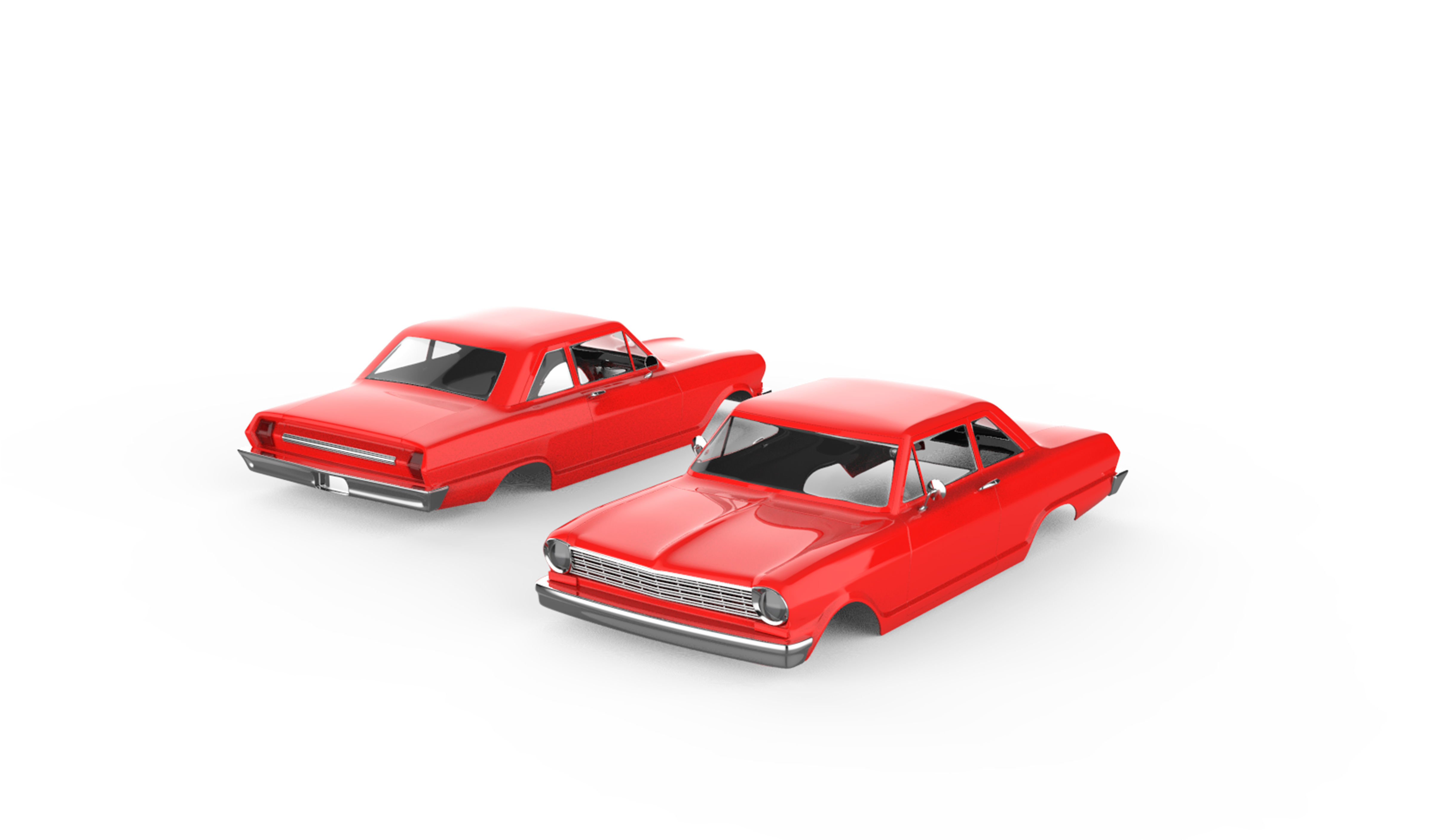 Rc body shell of 22 deffrent cars and trucks 3D model 3D printable ...