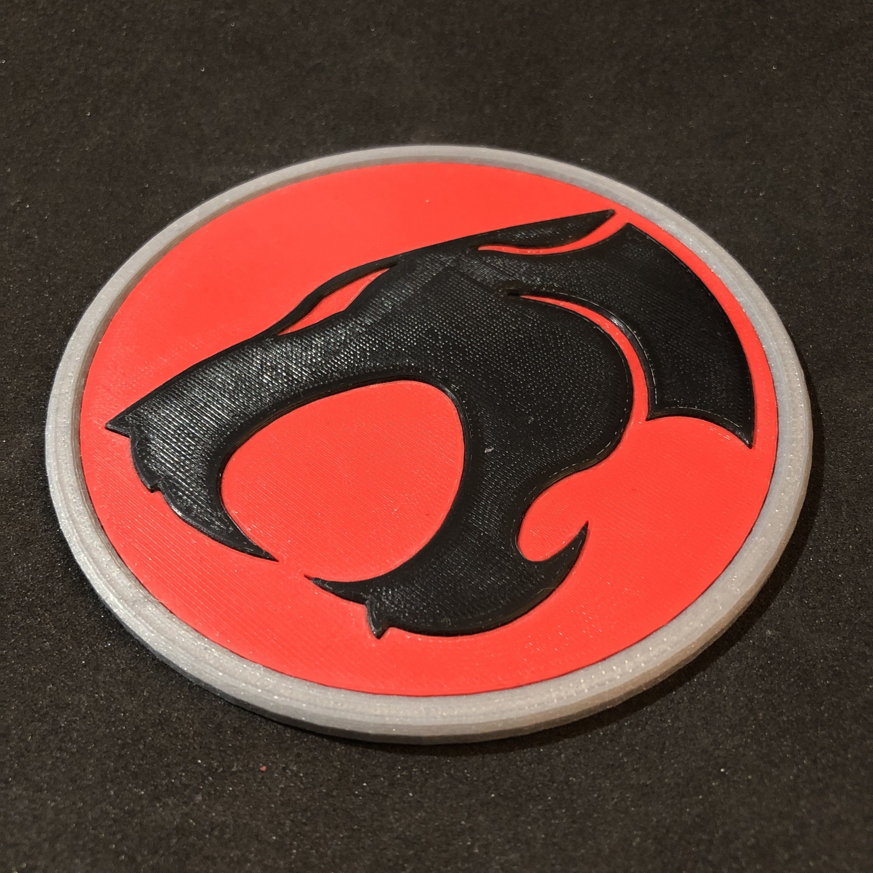 Thundercats Emblem Coaster 3D model 3D printable | CGTrader