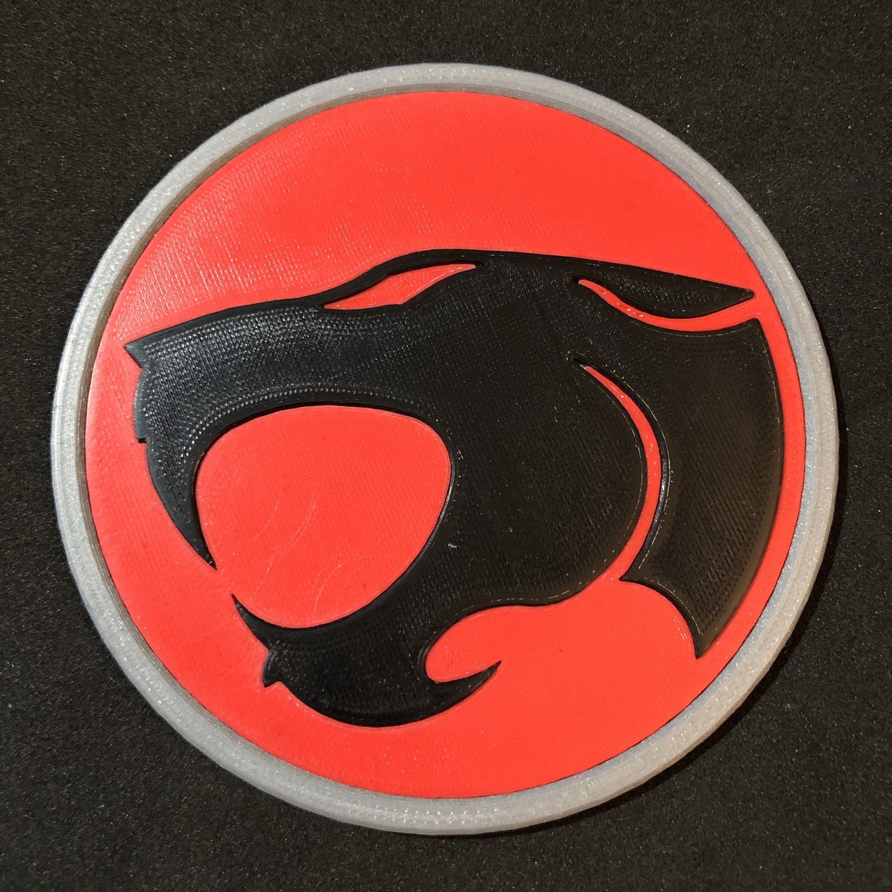 Thundercats Emblem Coaster 3D model 3D printable | CGTrader