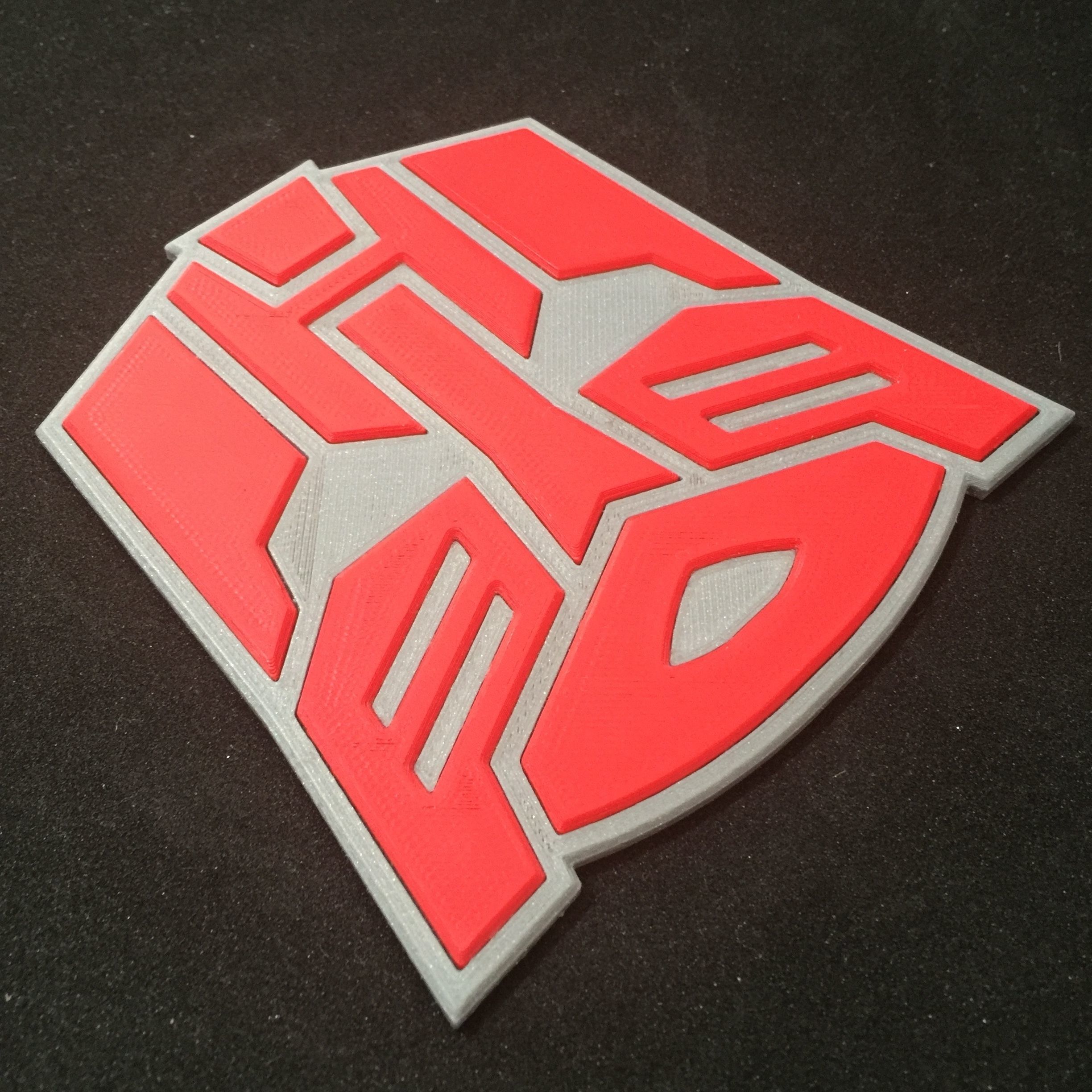 Transformers Autobot Emblem Coaster 3D model 3D printable | CGTrader