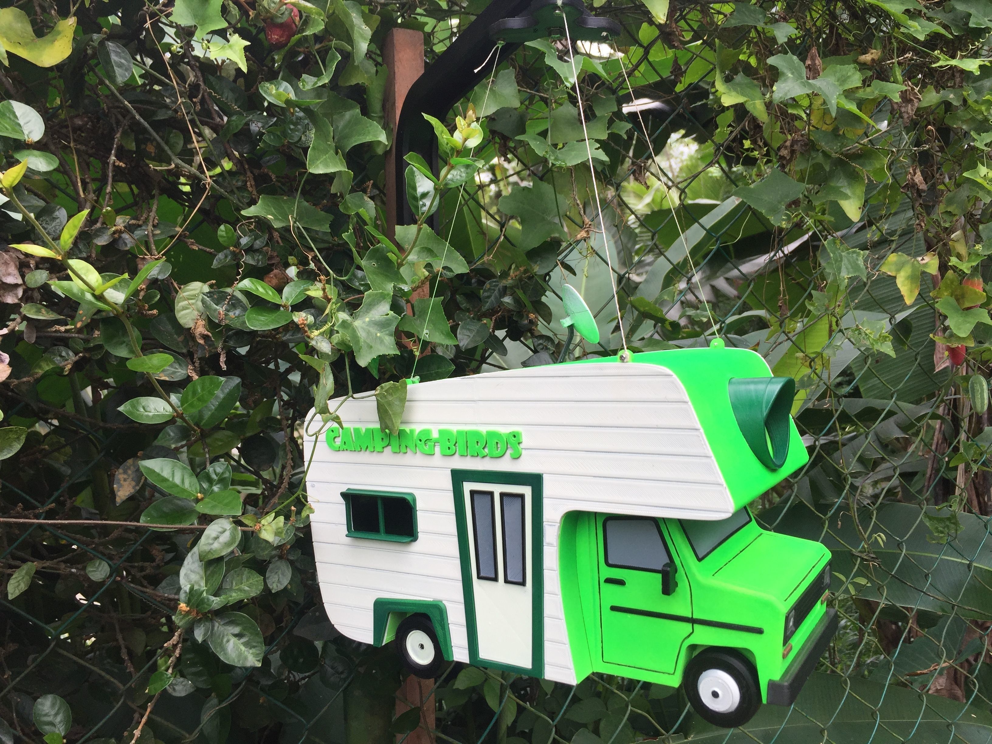 BIRD HOUSE CAMPER VAN MODEL 3D model 3D printable | CGTrader