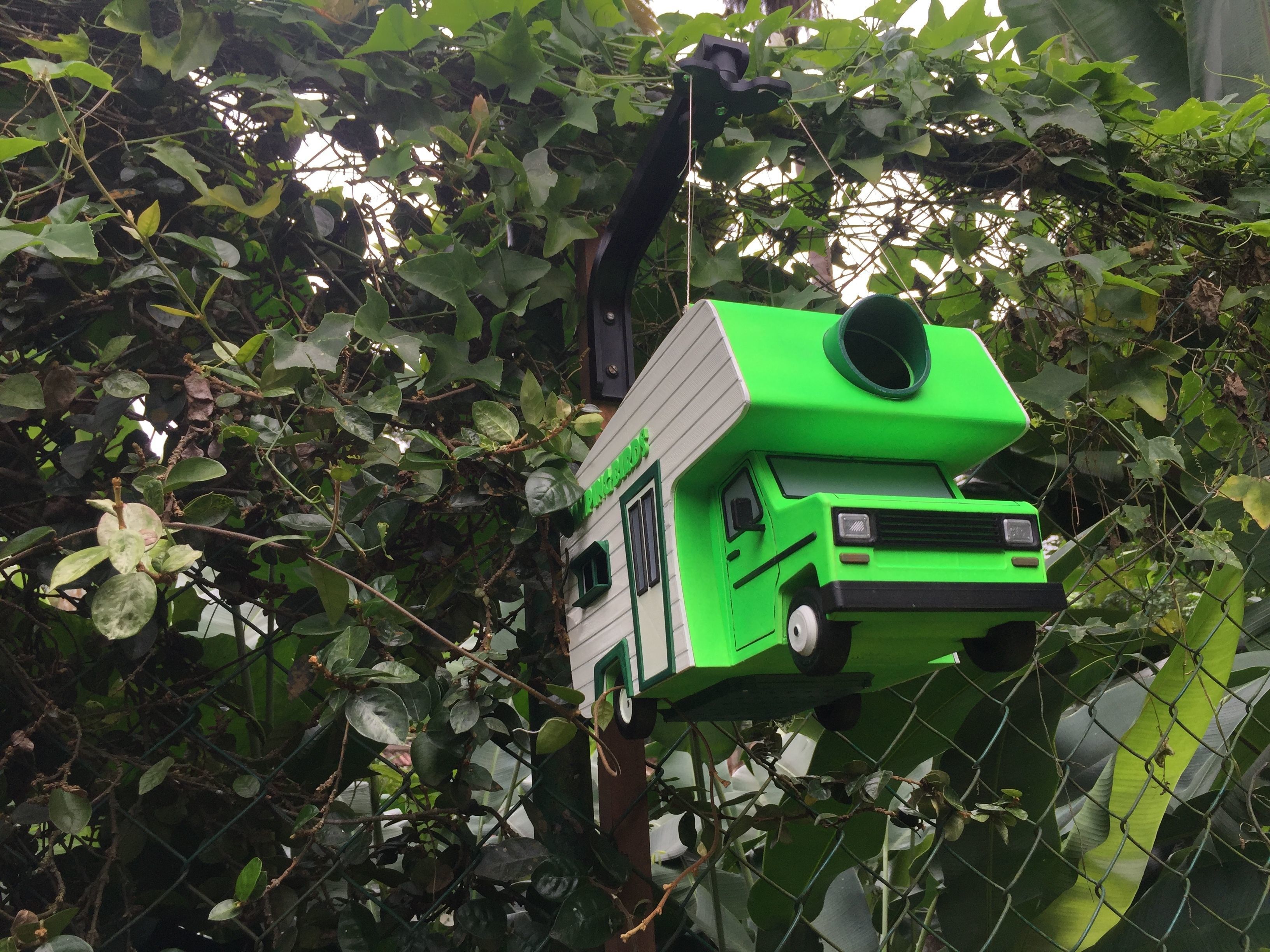 BIRD HOUSE CAMPER VAN MODEL 3D model 3D printable | CGTrader