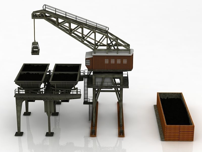 3D Industrial Machine 3D model | CGTrader