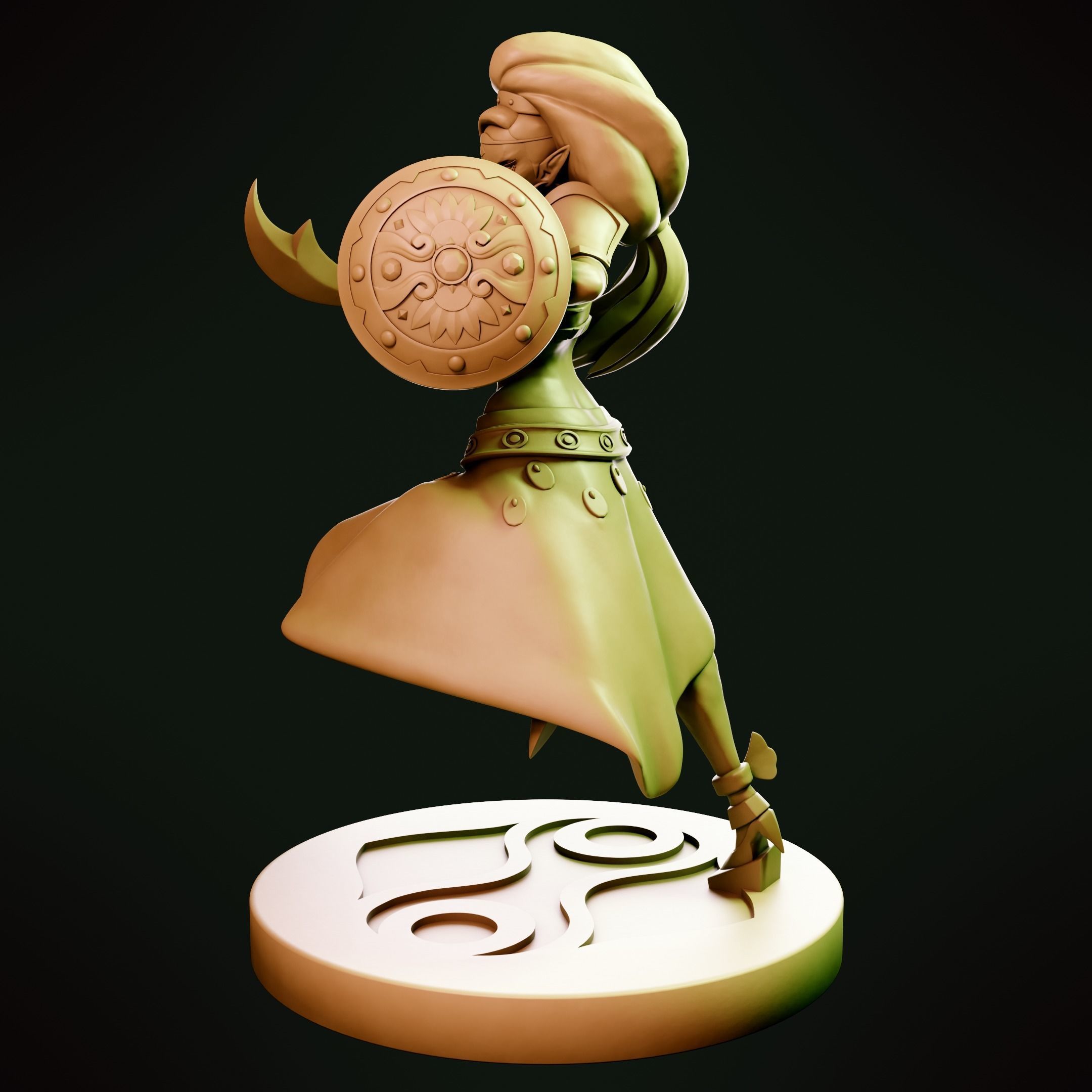 Breath of the Wild Urbosa 3D model 3D printable | CGTrader