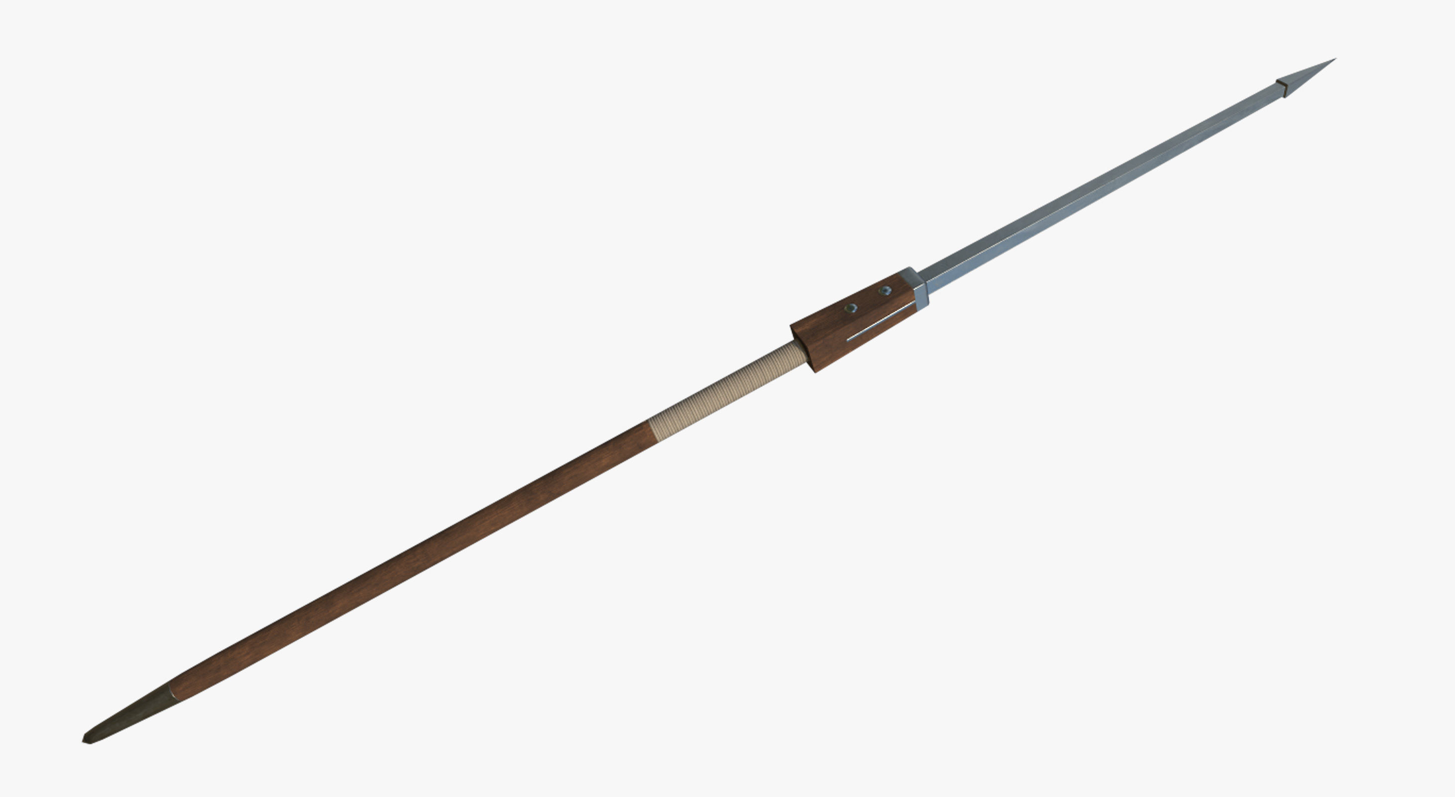 3D model Pilum Roman Spear VR / AR / low-poly | CGTrader