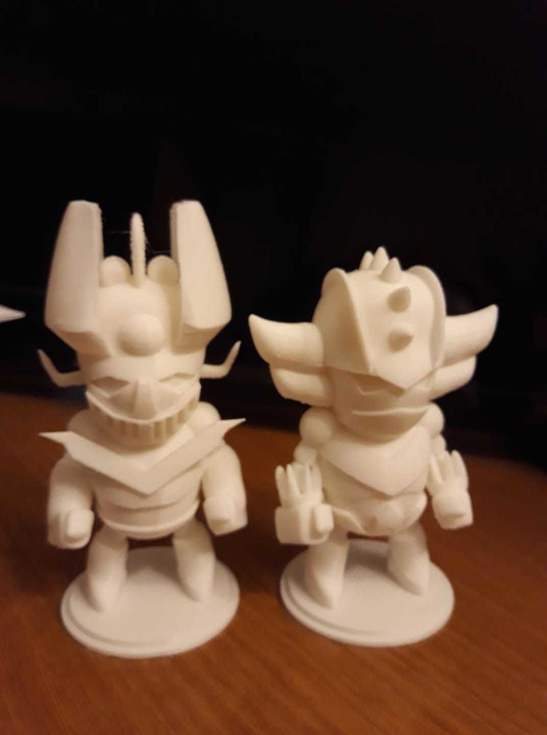 Mini - Goldrake mecha figures 3D print model free 3D model 3D printable ...