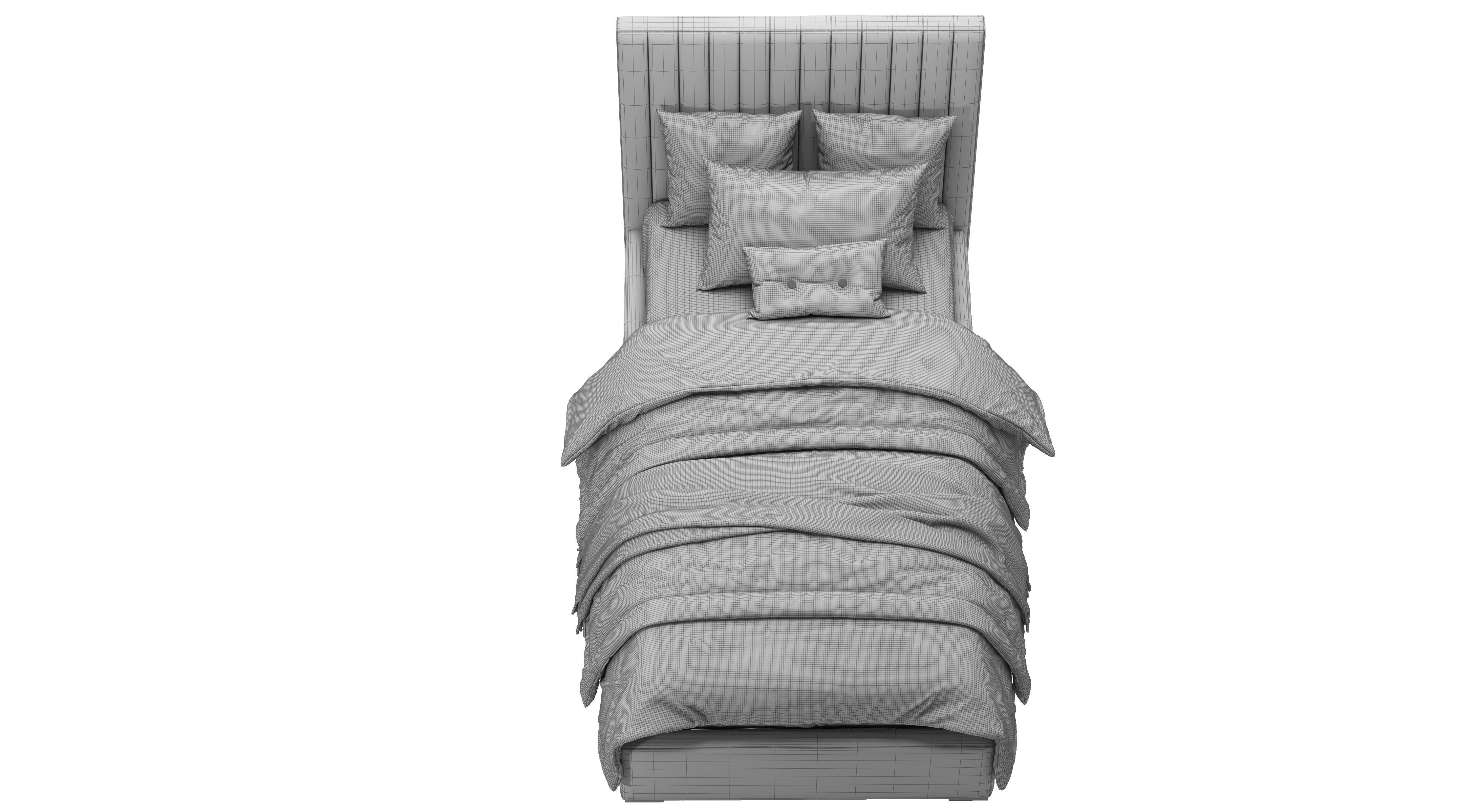 Mareberg Bed 3D model | CGTrader