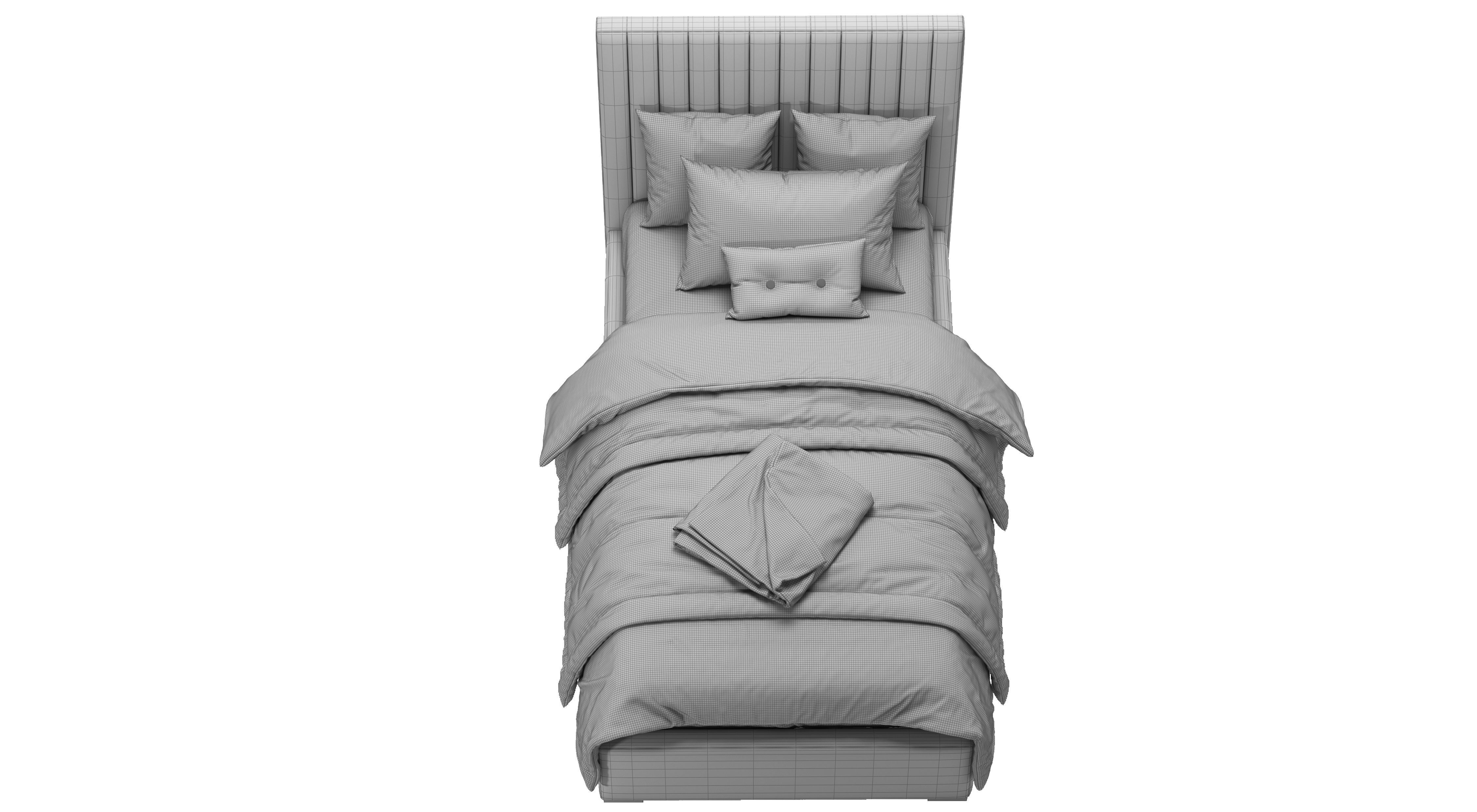 Mareberg Bed 3D model | CGTrader