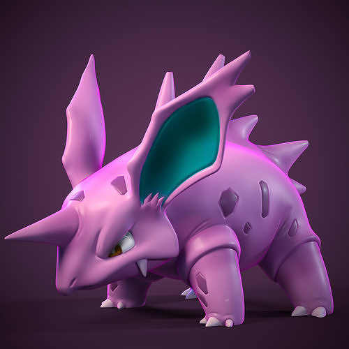 Realistic Nidorino Pokemon