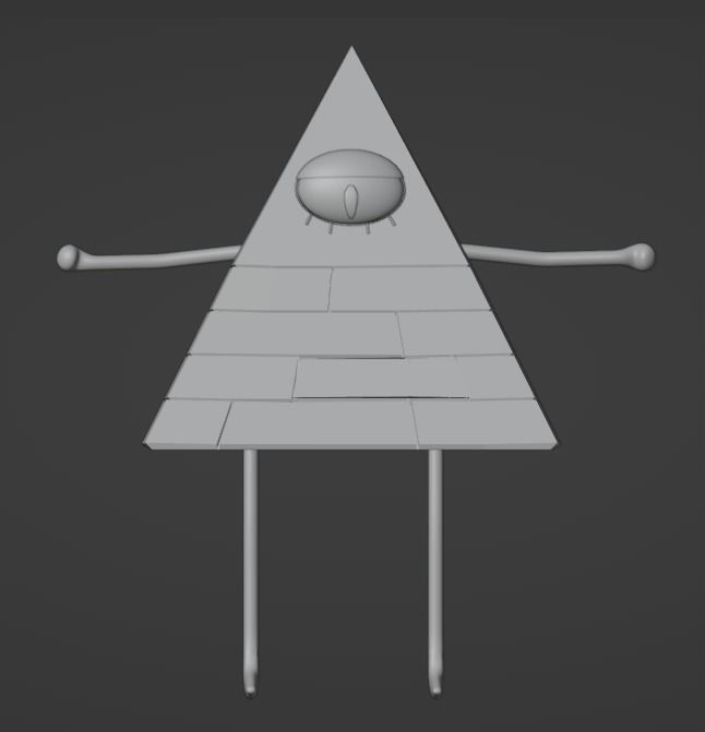 3D model Bill Cipher VR / AR / low-poly | CGTrader