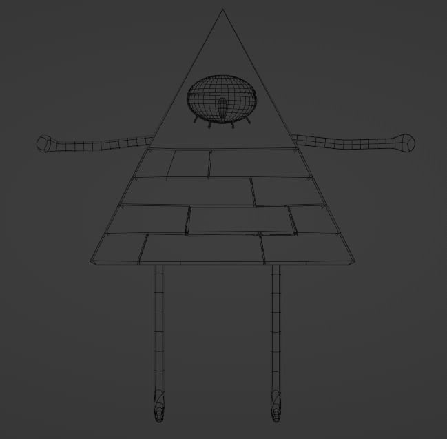 3D model Bill Cipher VR / AR / low-poly | CGTrader