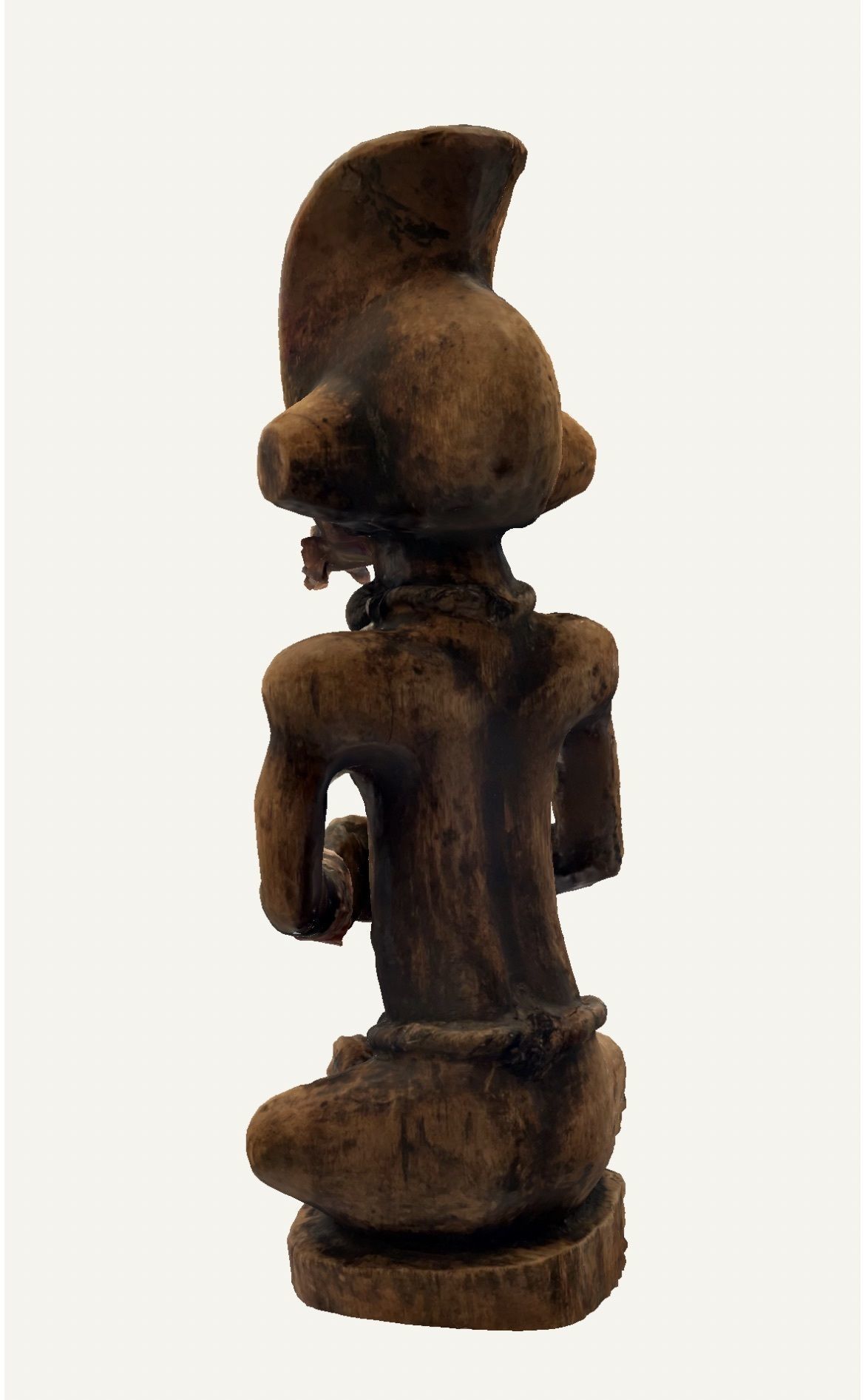 Seated African Sculpture 3D model | CGTrader