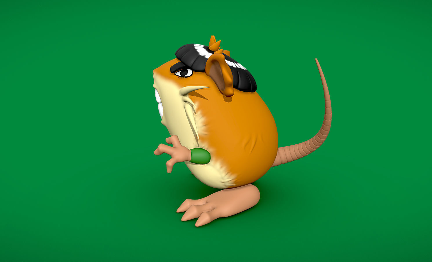 Raticate Gai - 3D Print 3D model 3D printable | CGTrader