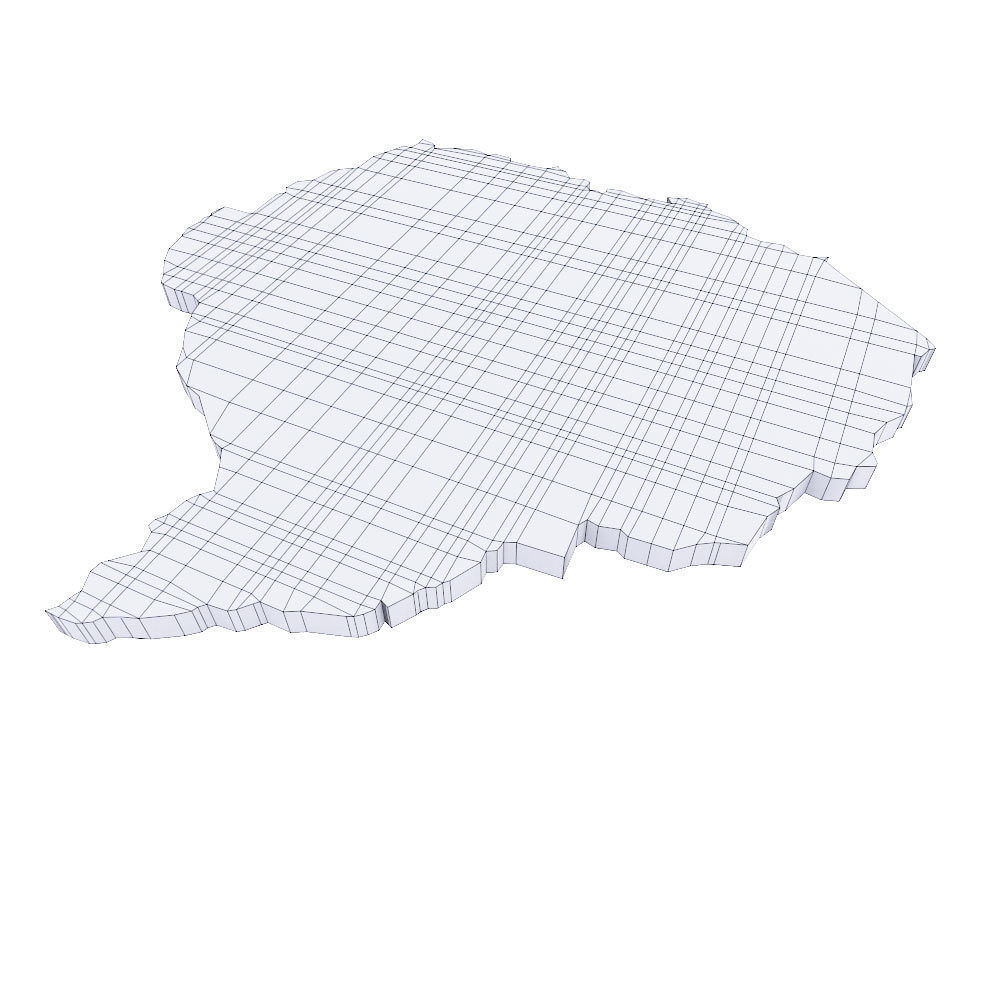 3D model Zimbabwe map 3d model VR / AR / low-poly | CGTrader