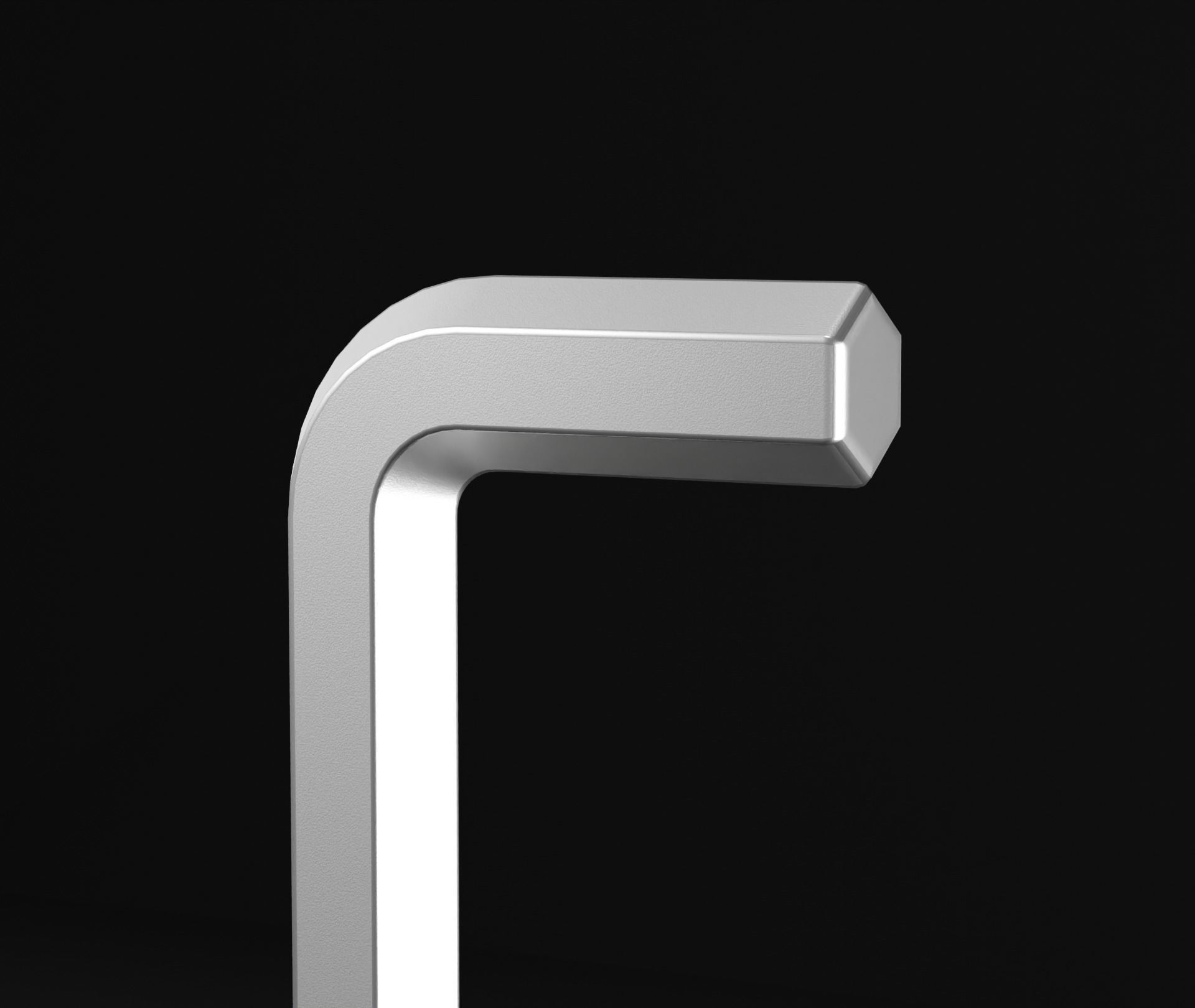 3D model Allen key - Short flat VR / AR / low-poly | CGTrader