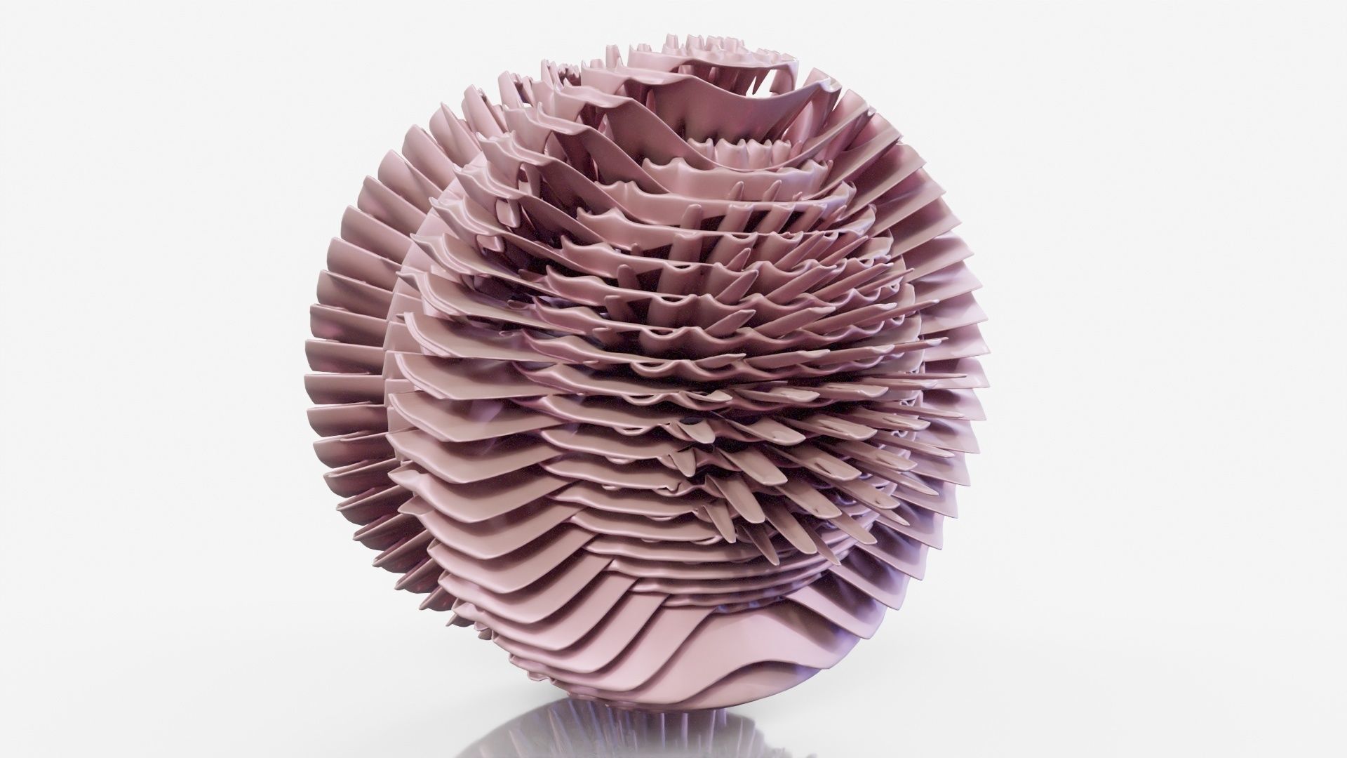 Sunstar paper sculpture 3D model | CGTrader