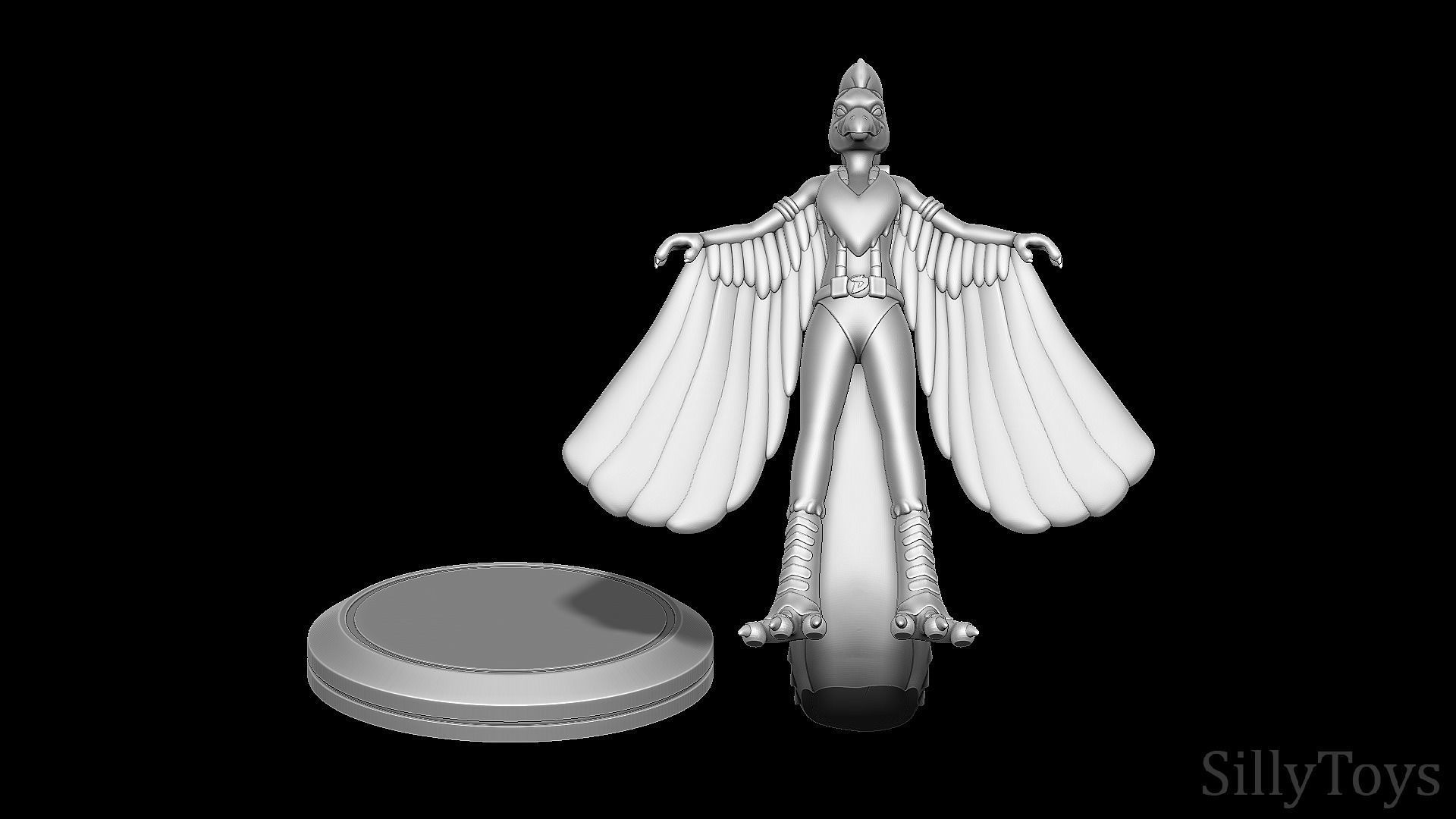 Teryx - Dinosaucer 3D model 3D printable | CGTrader