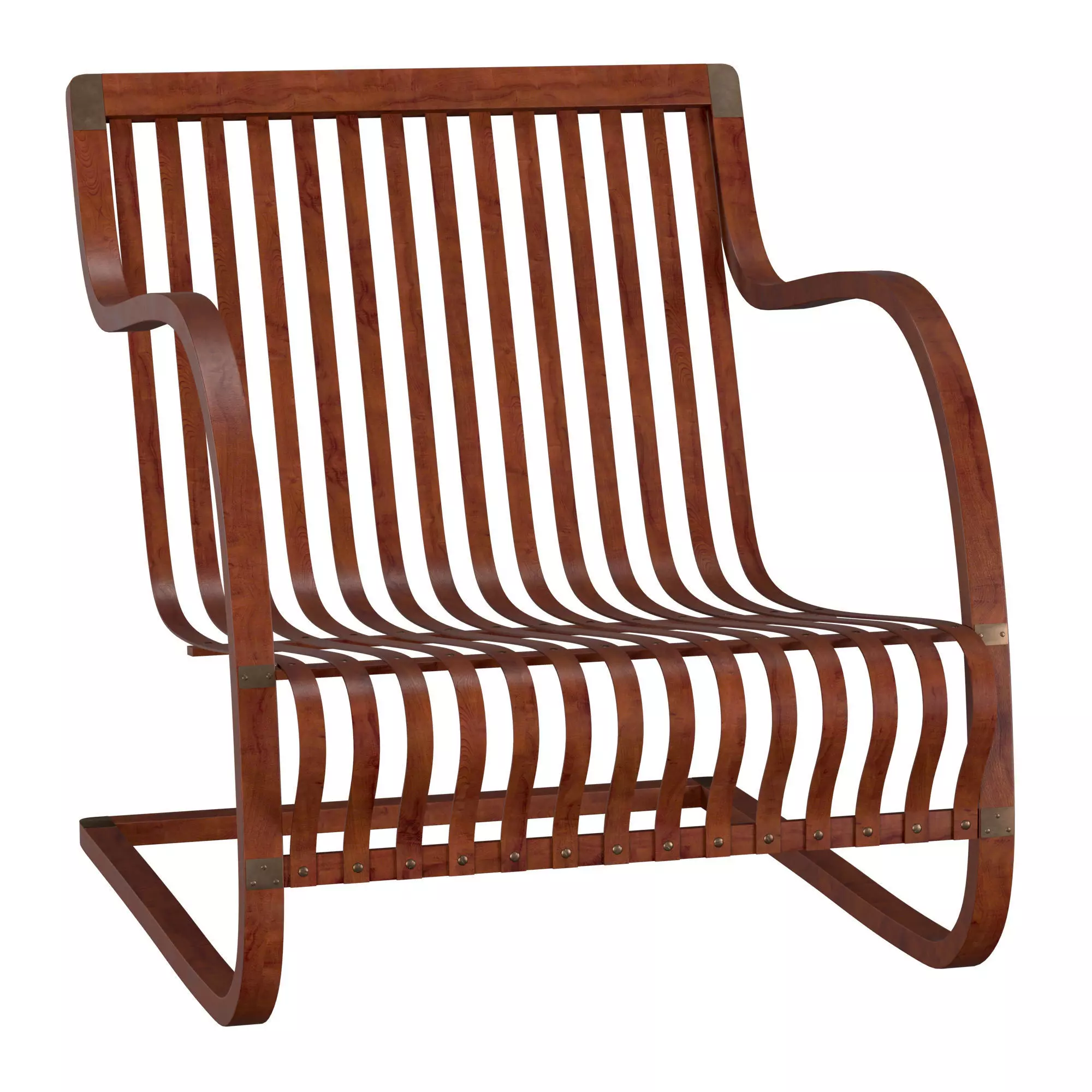 UBUNJI KIDOKORO LOUNGE CHAIR 3D model | CGTrader