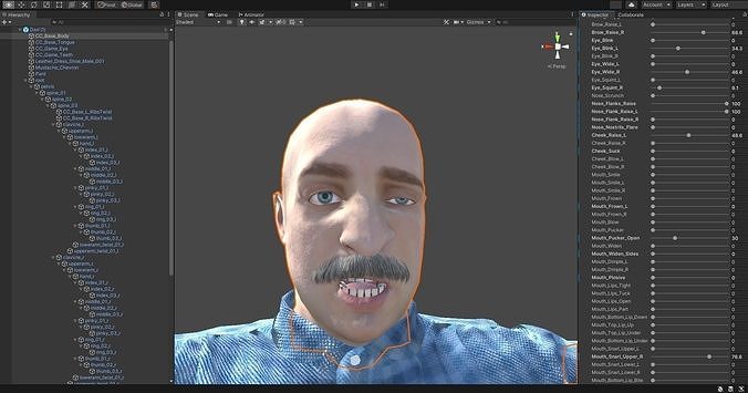 3D model Character for Unity VR / AR / low-poly | CGTrader