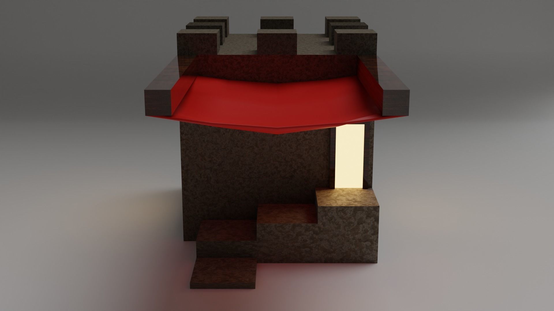 A Small Stone Hut free VR / AR / low-poly 3D model | CGTrader