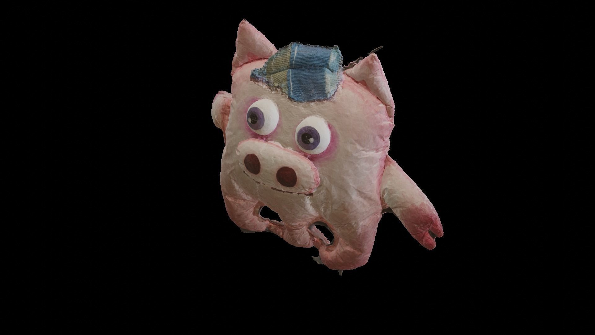 Pig Puppet Toy 3D model | CGTrader