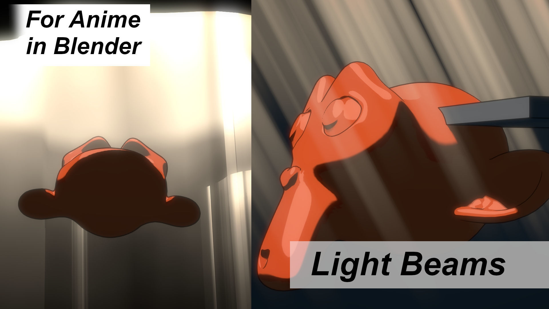 For Anime - Light Beams free 3D model animated | CGTrader