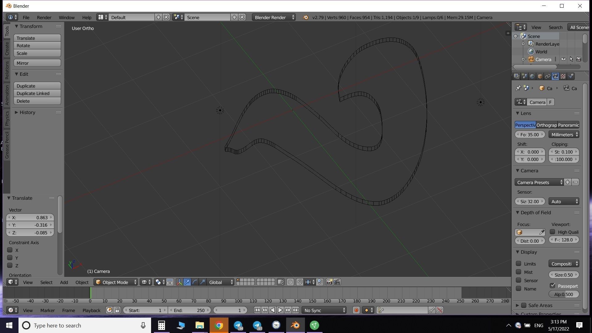 Vimeo logo 3D model | CGTrader