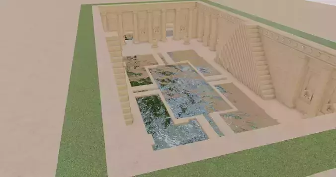 Primitive Underground Building free 3D model | CGTrader