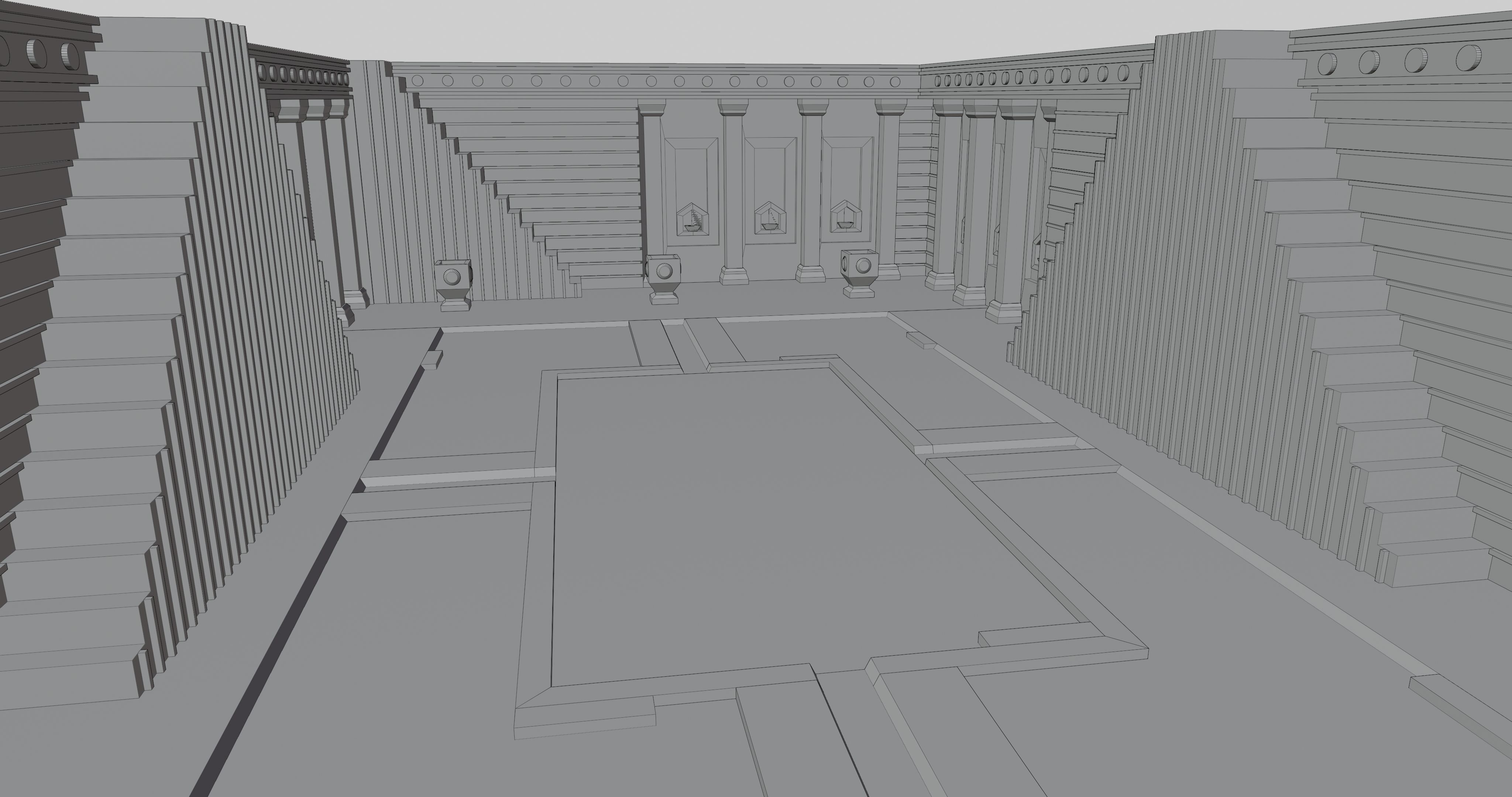 Primitive Underground Building free 3D model | CGTrader
