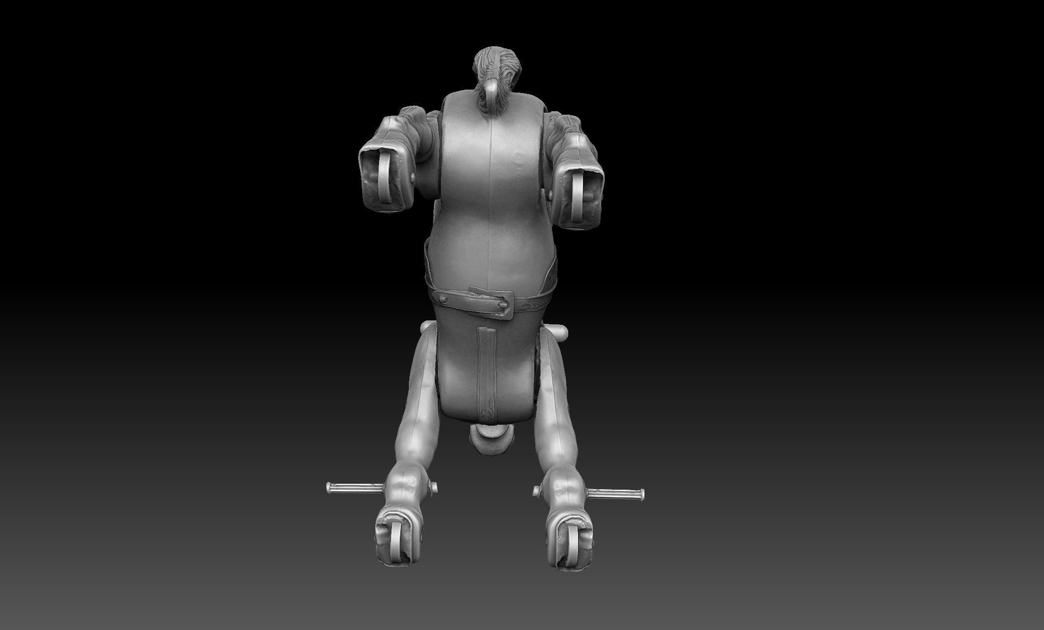 MARX MARVEL THE MUSTANG RIDING HORSE 3D model | CGTrader