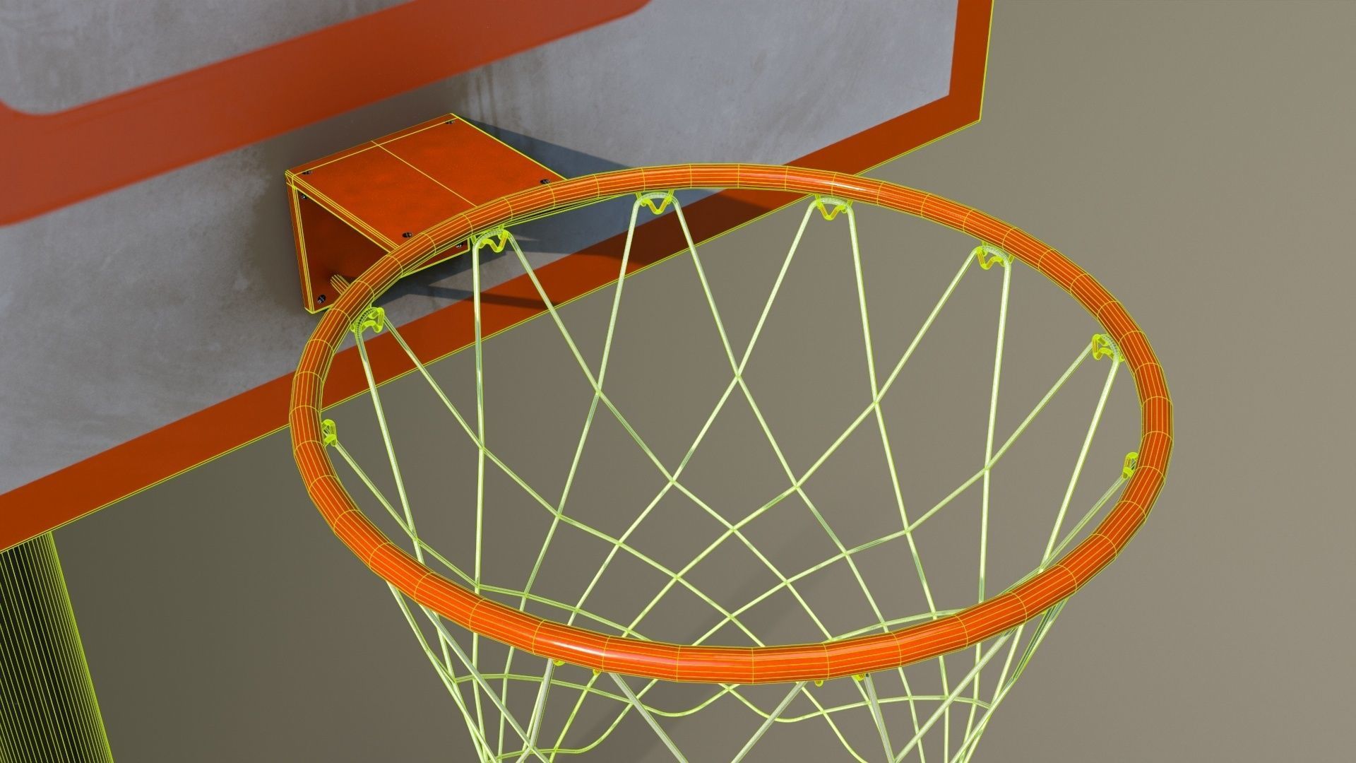 3D model Basketball Hoop VR / AR / low-poly | CGTrader